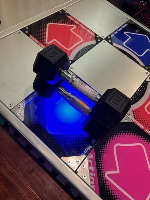 DIY Arcade DDR Metal Dance Pad With LED Under $500 : 16 Steps (with ...