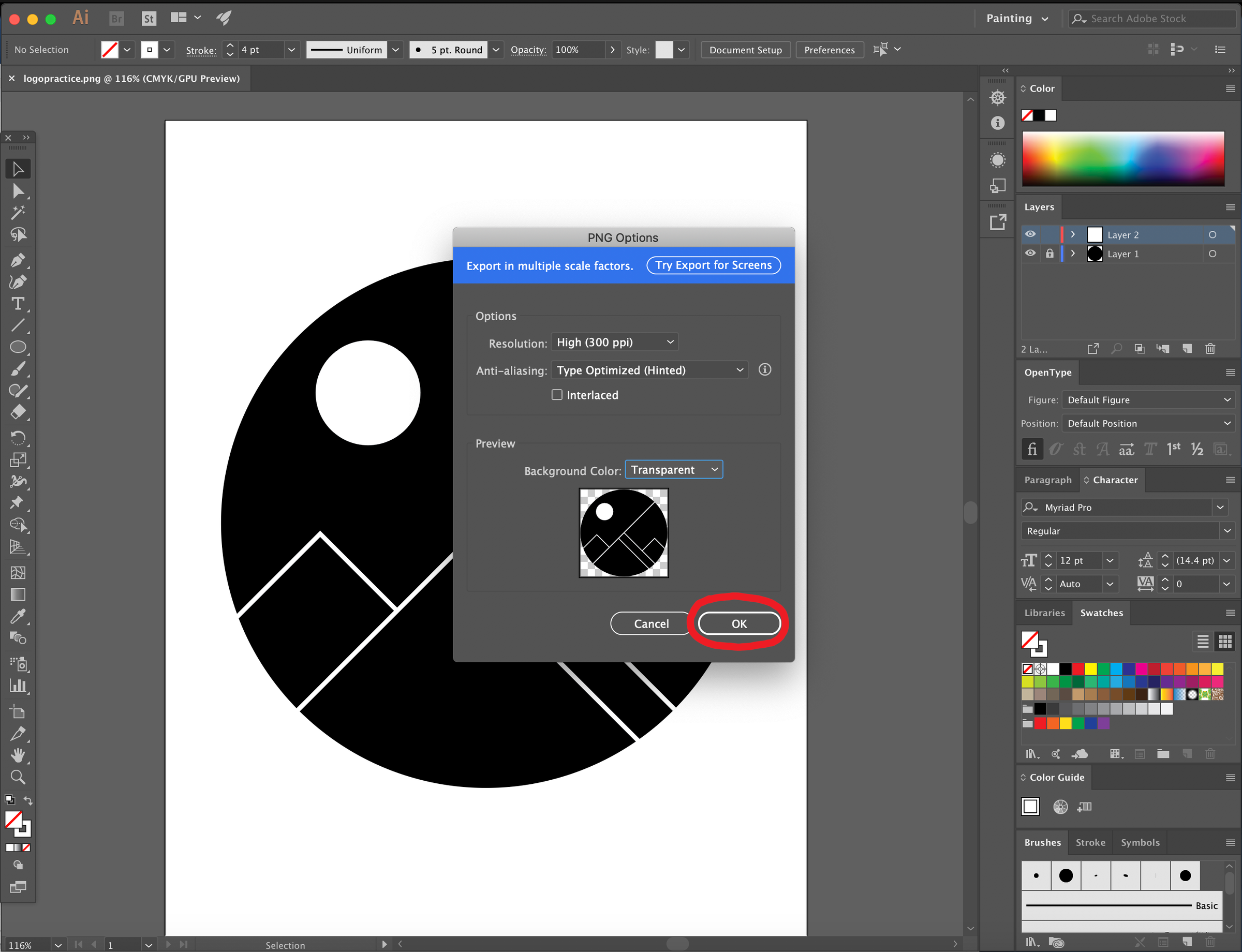 How to Create a Basic Vector Logo in Adobe Illustrator : 14 Steps ...