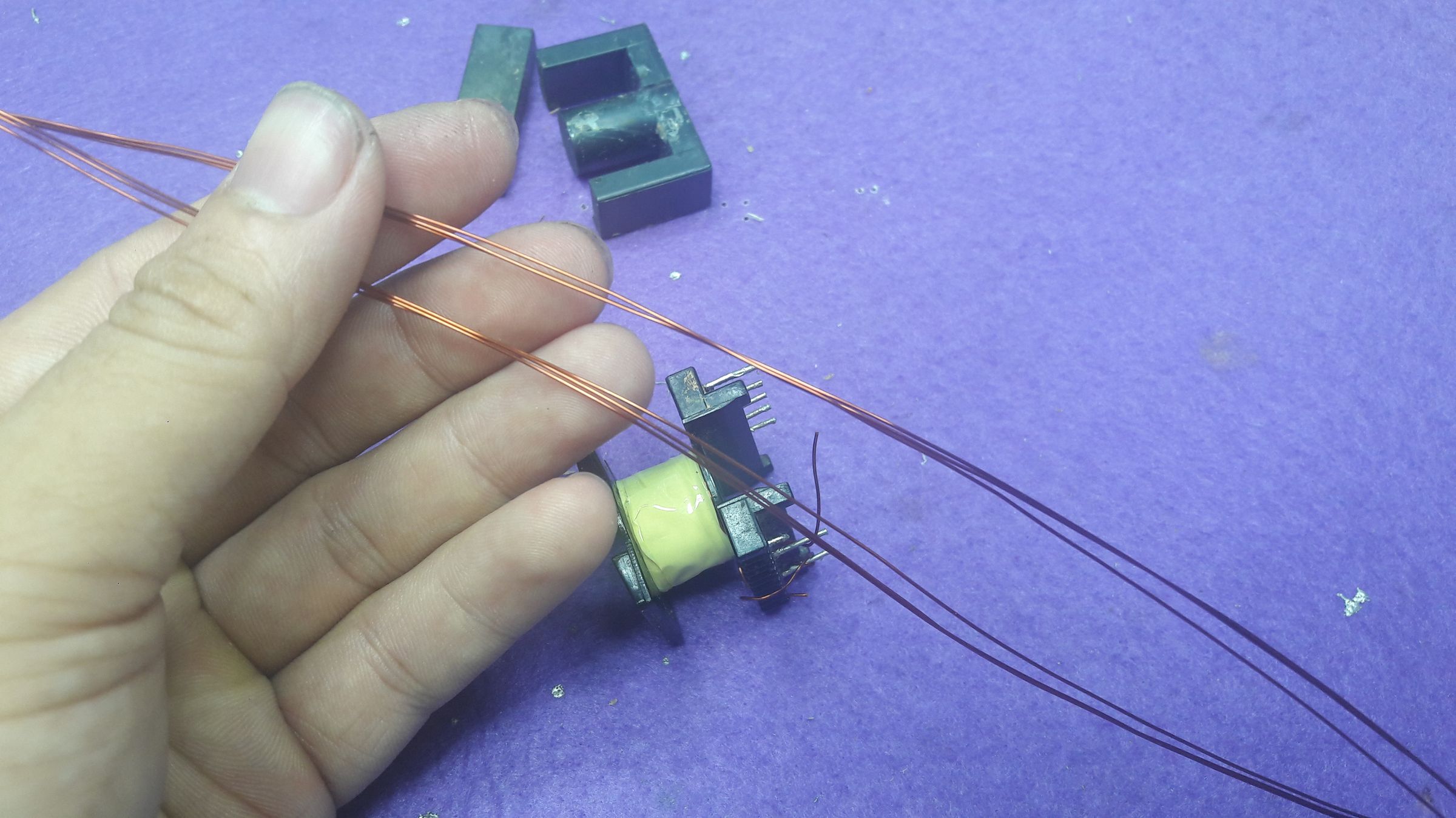 How to Build SMPS Transformer | Home Make 12V 10A Switching Power ...