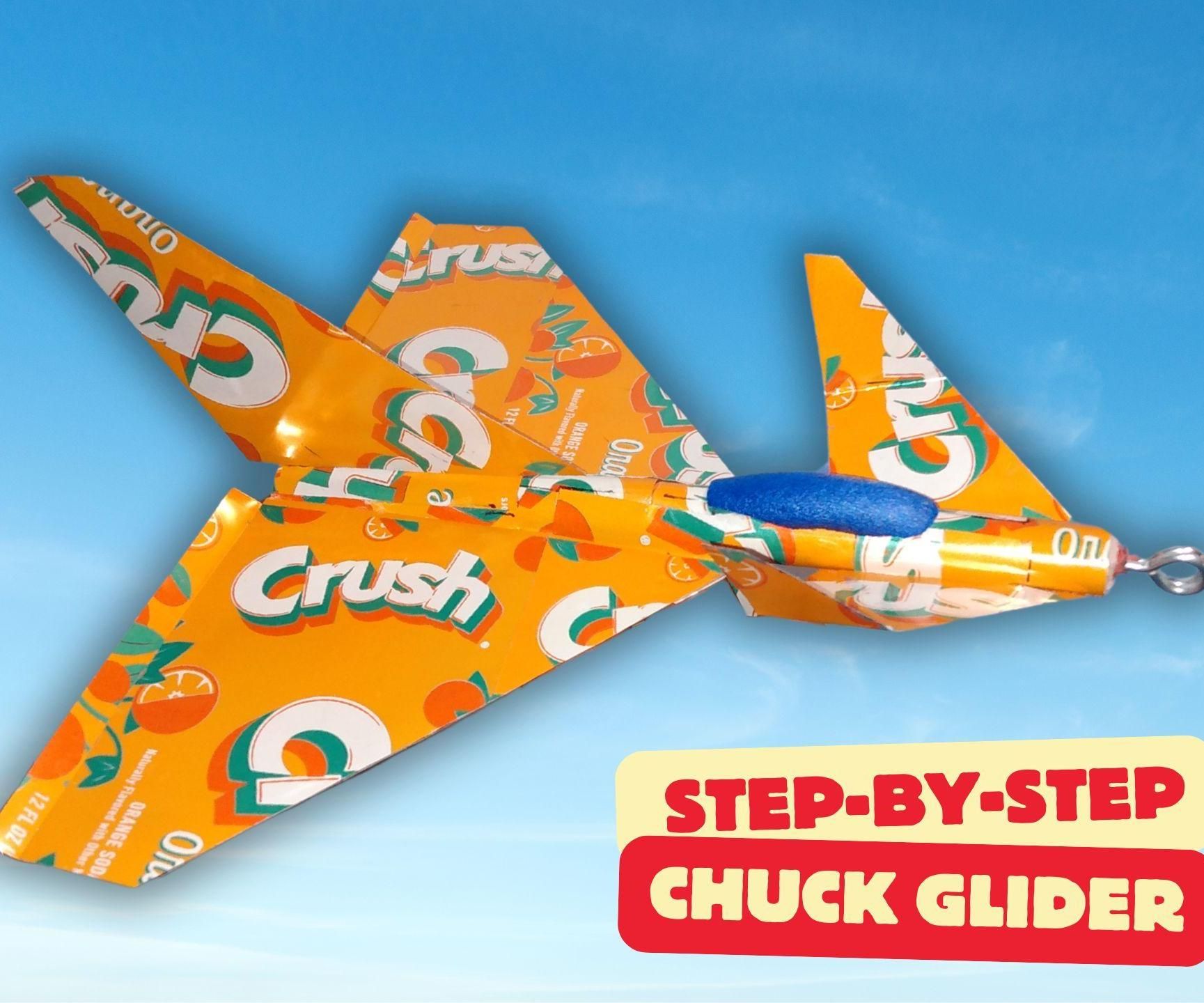 Delta Wing Soda Can Chuck Glider: Make and Fly Your Own Soda Can ...