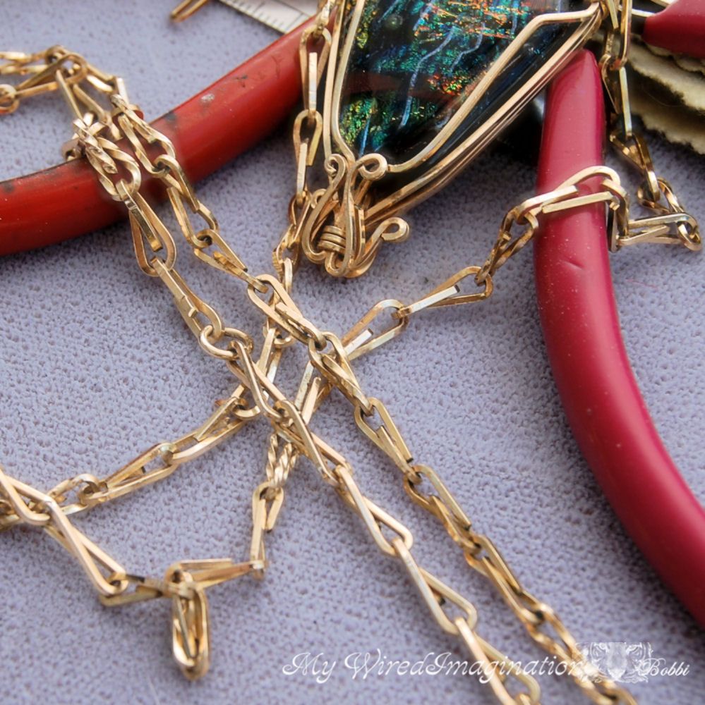 Old-Fashioned Chain - Wire Work Tutorial : 14 Steps - Instructables