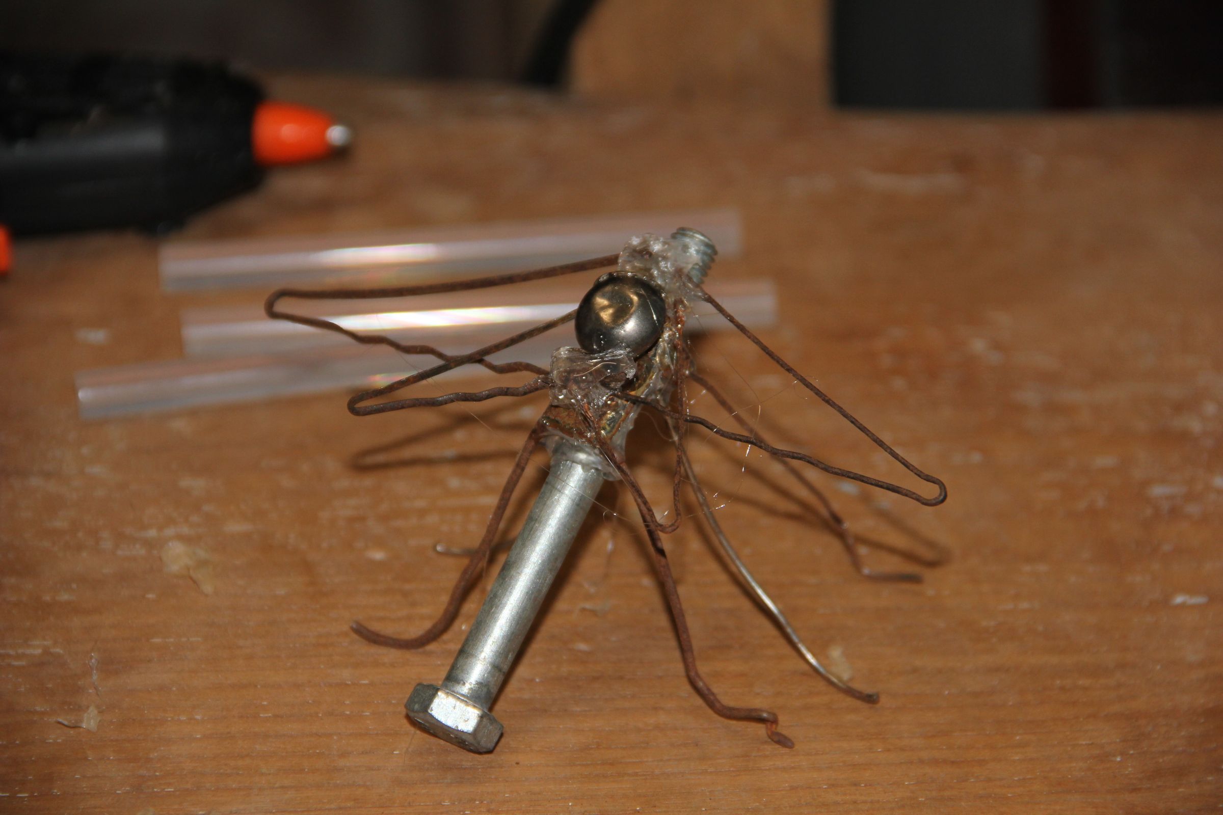 ~*NO WELDING OR SOLDERING*~ Scrap Metal Dragonfly : 7 Steps (with ...