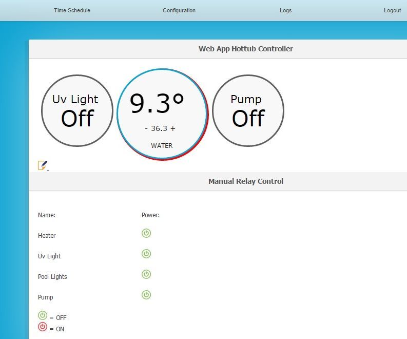 Hottub / Pool Controller Web Interface : 6 Steps - Instructables