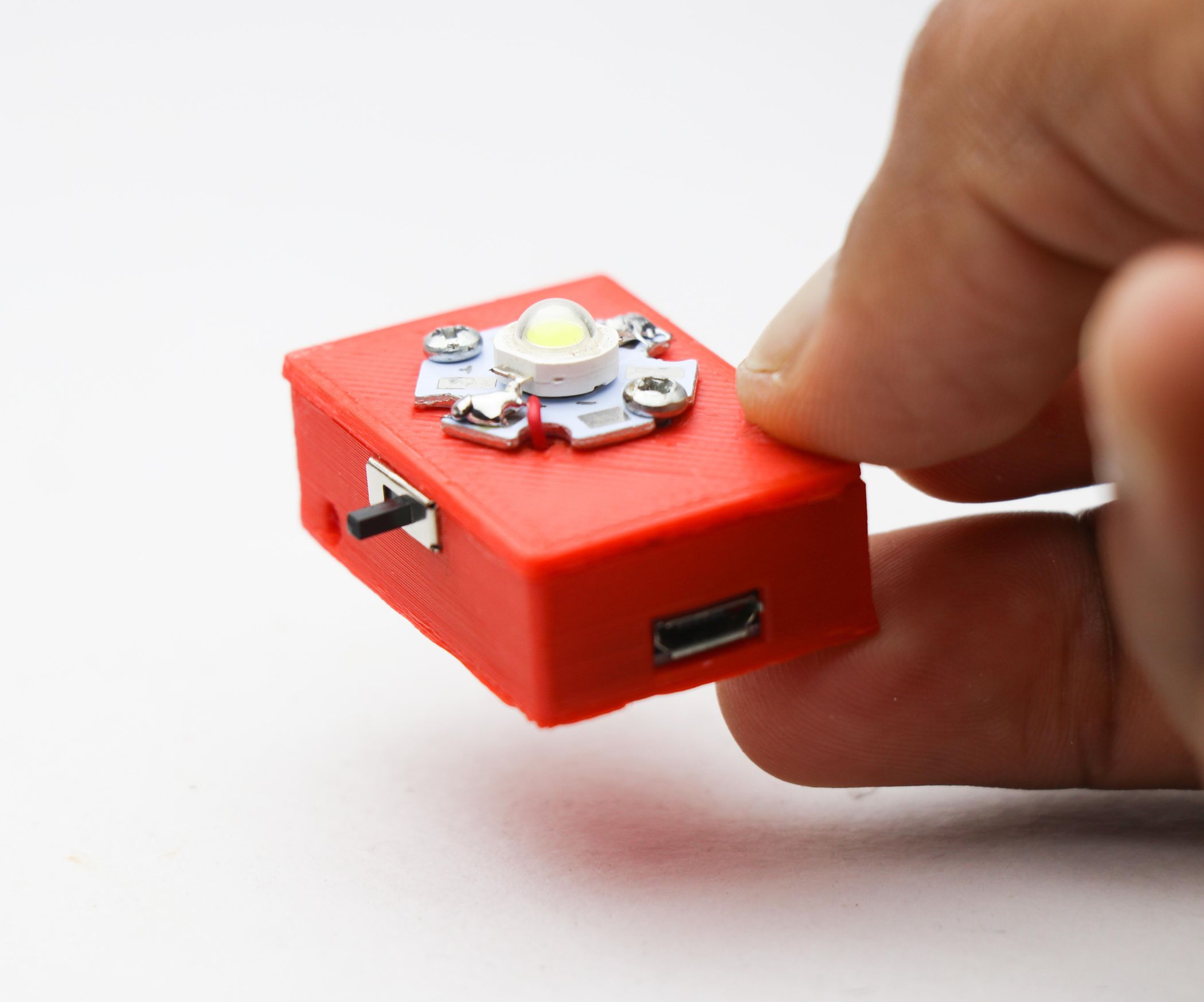 How to Make Mini Rechargeable Powerful LED Light : 8 Steps (with ...