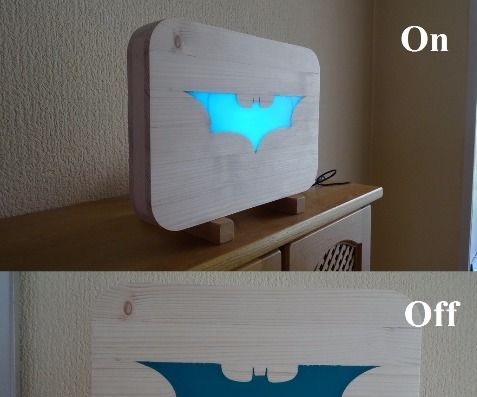 Glow in the Dark Batman Light : 8 Steps (with Pictures) - Instructables