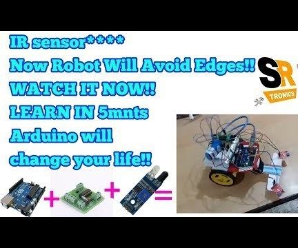 EDGE AVOIDING ROBOT : 6 Steps - Instructables