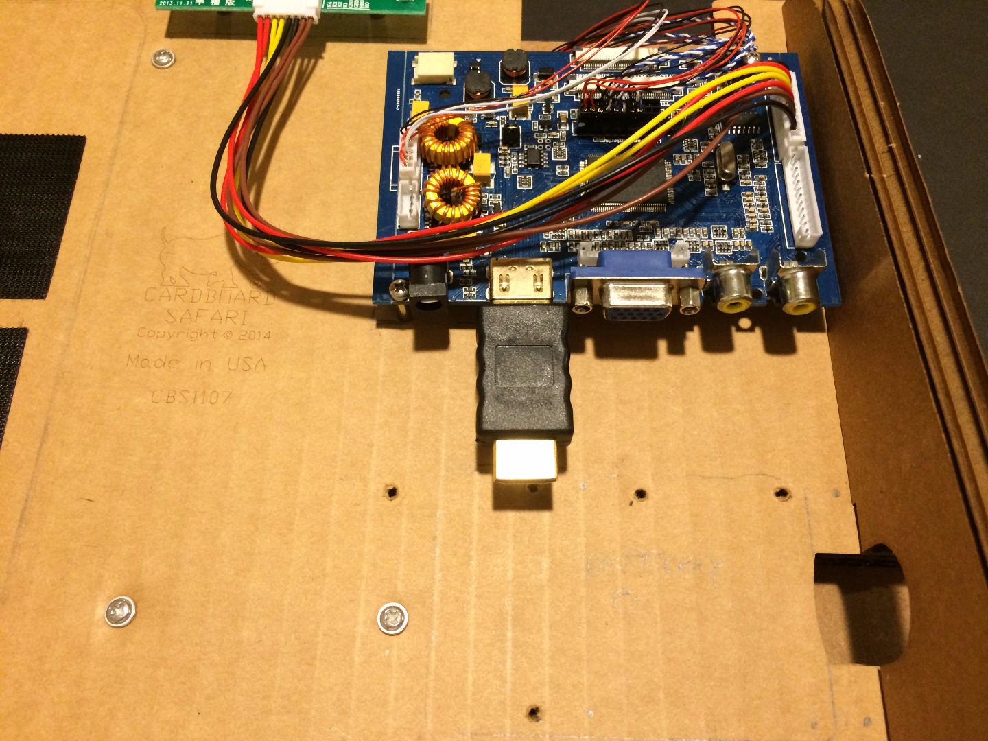 Battery Operated Cardboard HDMI Retro TV Stand for Your Raspberry Pi ...