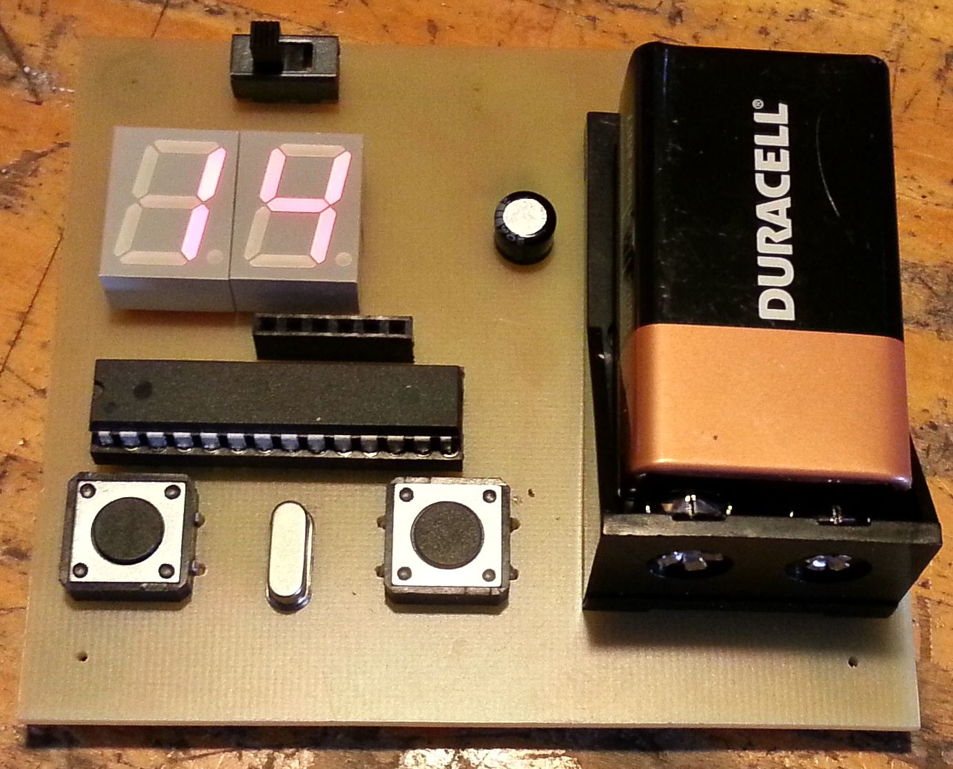 3 Digit Up Down Counter Pic16f877a Microcontroller Based