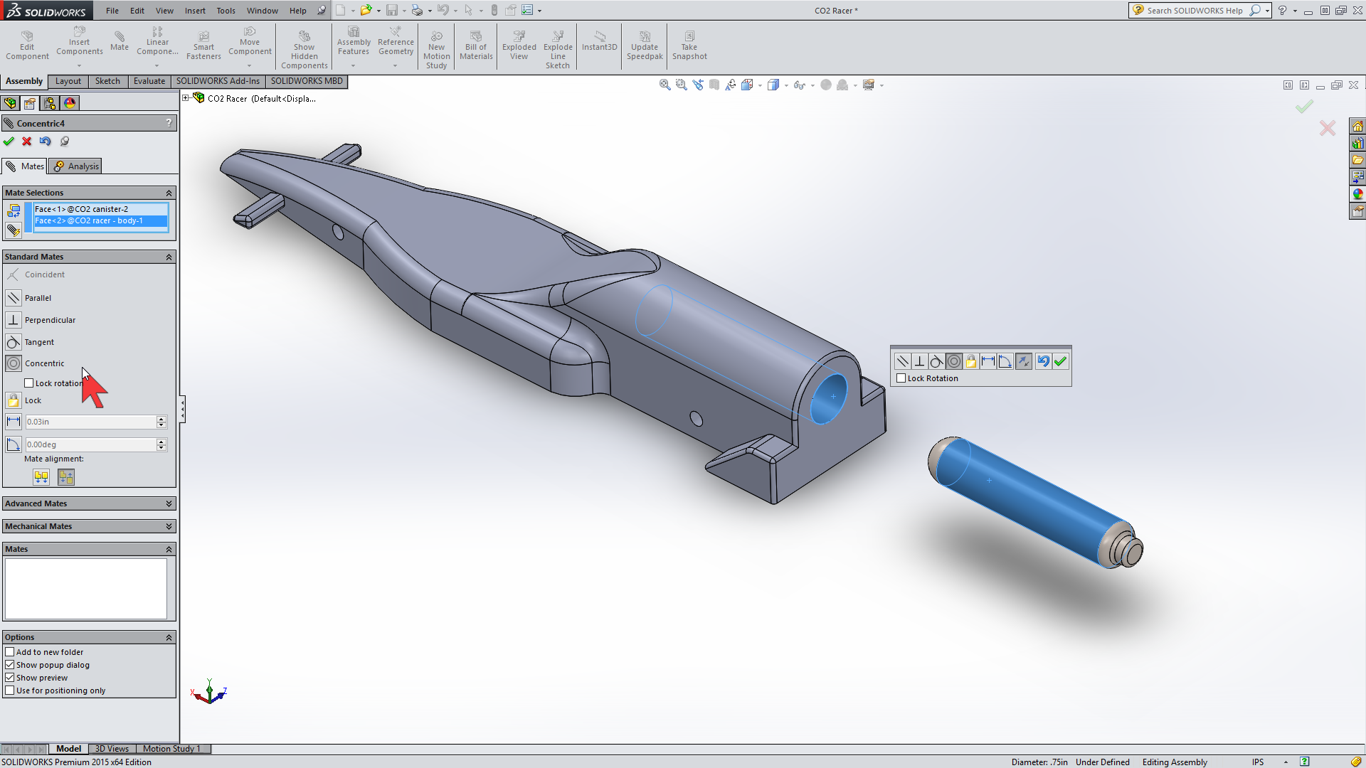 Solidworks Tutorial: CO2 Racer : 32 Steps - Instructables