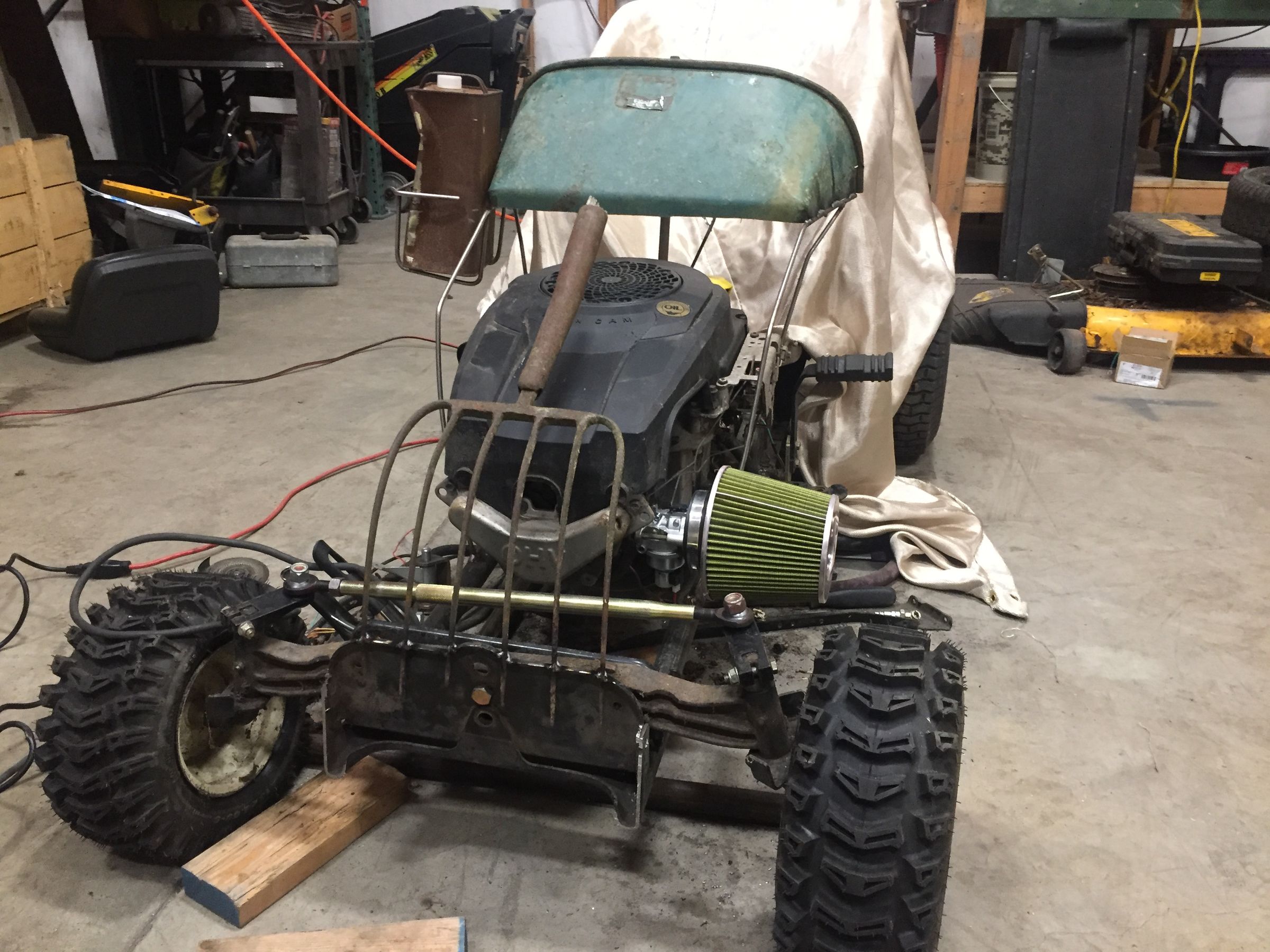 Rat Rod Mower Kart : 10 Steps (with Pictures) - Instructables