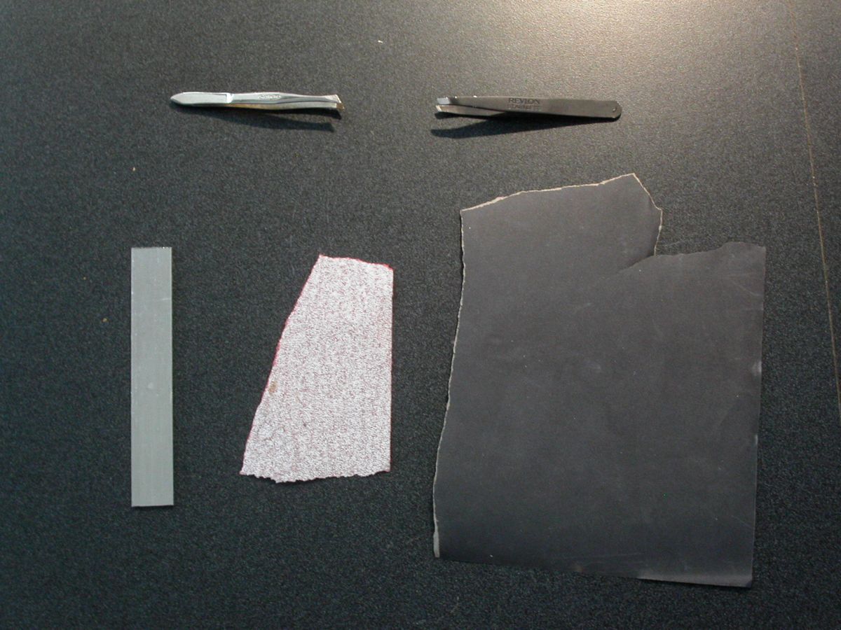 How to Sharpen Tweezers : 6 Steps - Instructables