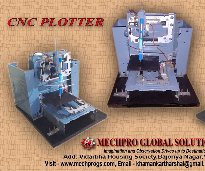 Arduino Based CNC Plotter From Old CD-ROM : 7 Steps - Instructables
