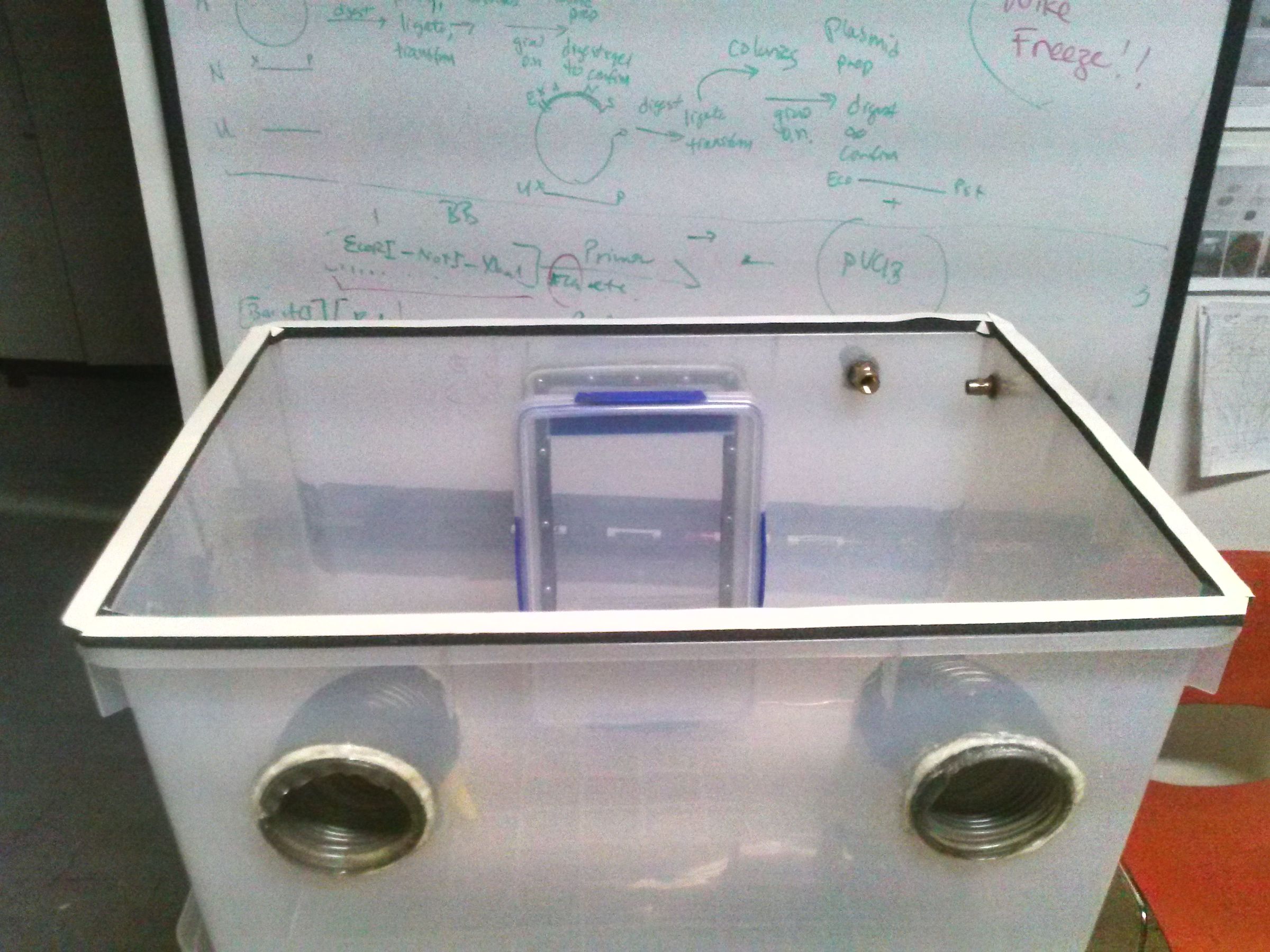 DIY Anaerobic Chamber (aka Glove Box) : 12 Steps (with Pictures ...