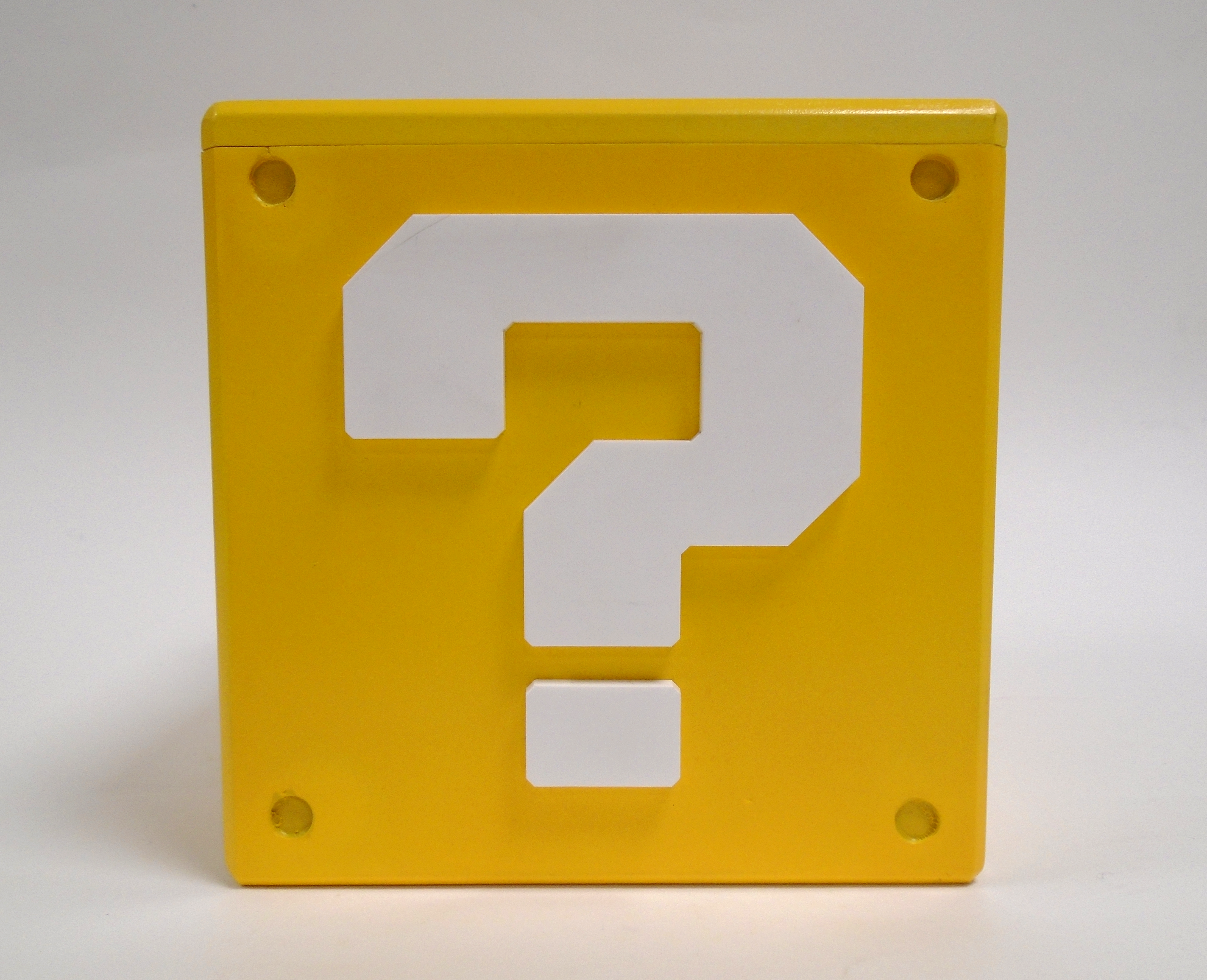 Super Mario: Question Block Box : 11 Steps (with Pictures) - Instructables