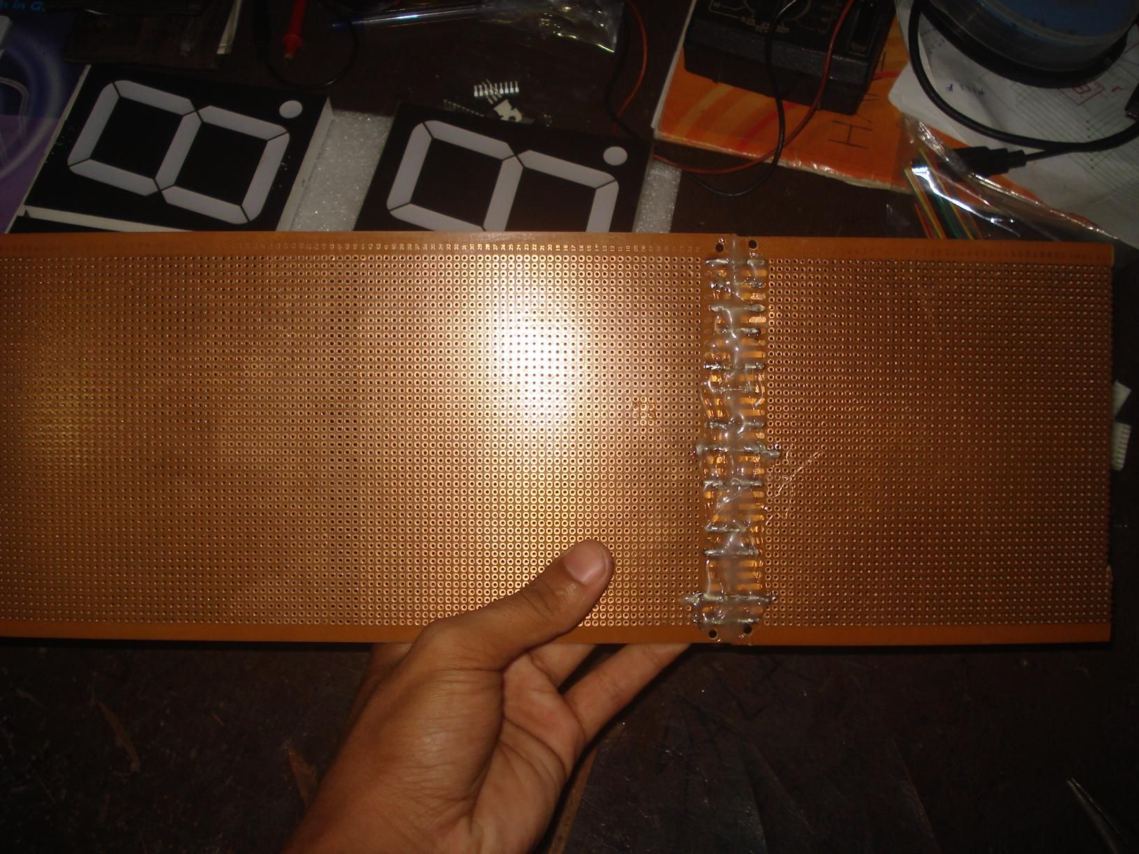 Big 7-segment Digital Clock : 5 Steps (with Pictures) - Instructables