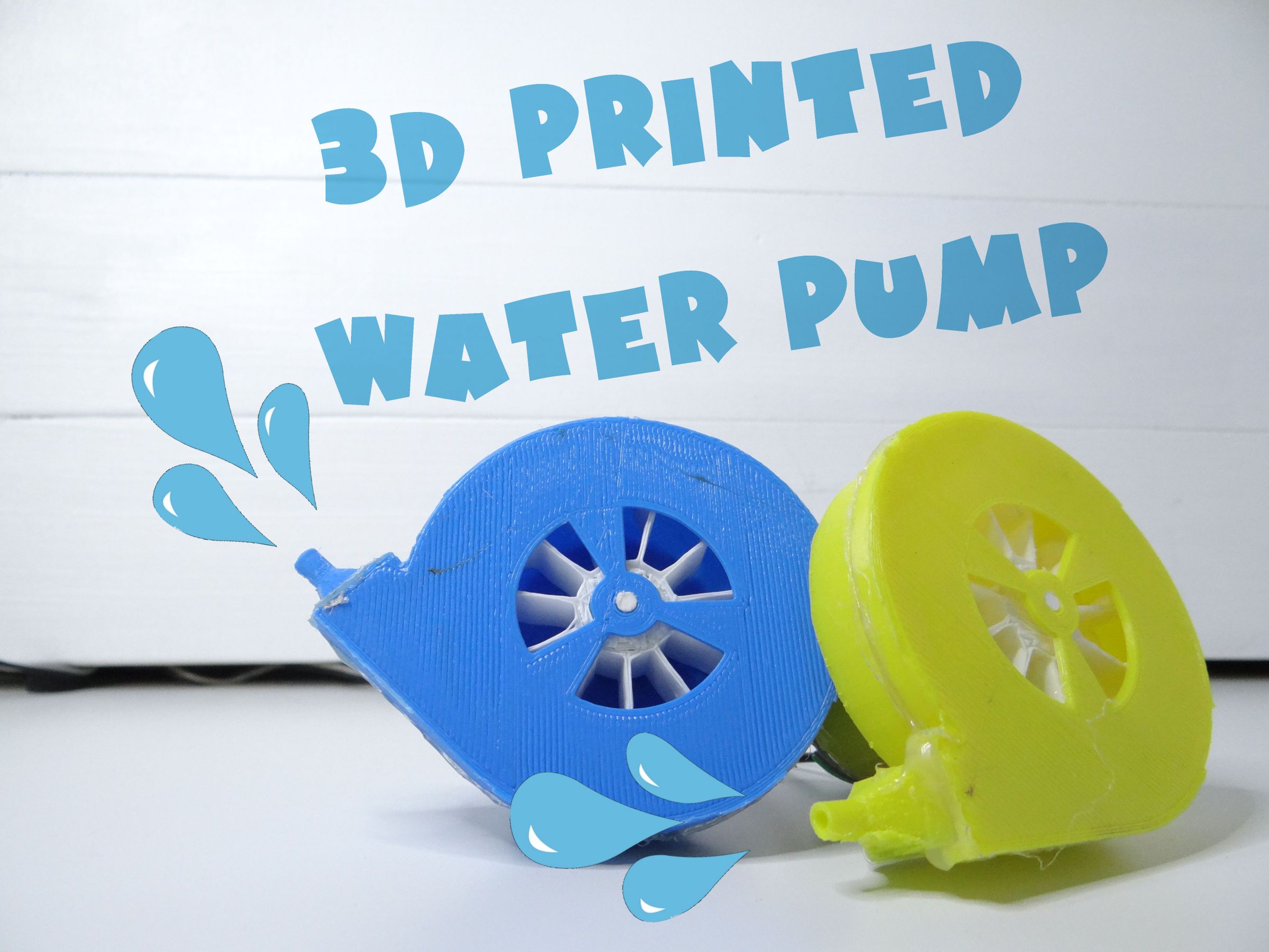 3D Printed Water Pump : 10 Steps (with Pictures) - Instructables