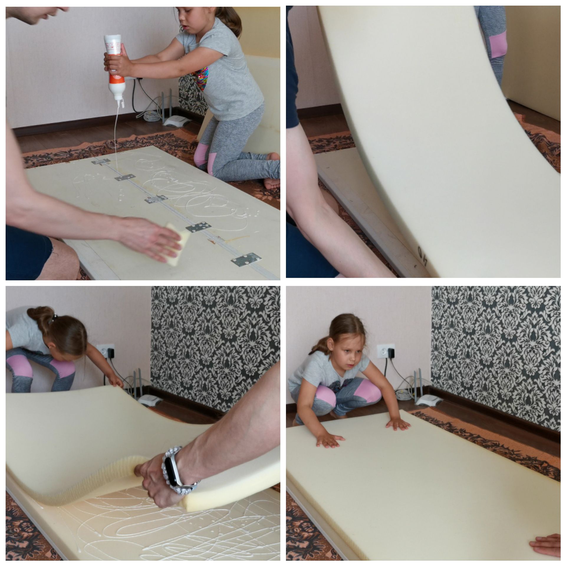 Small and Cute, HomeMade Modern DIY Sofa | Minimum Tools : 12 Steps ...