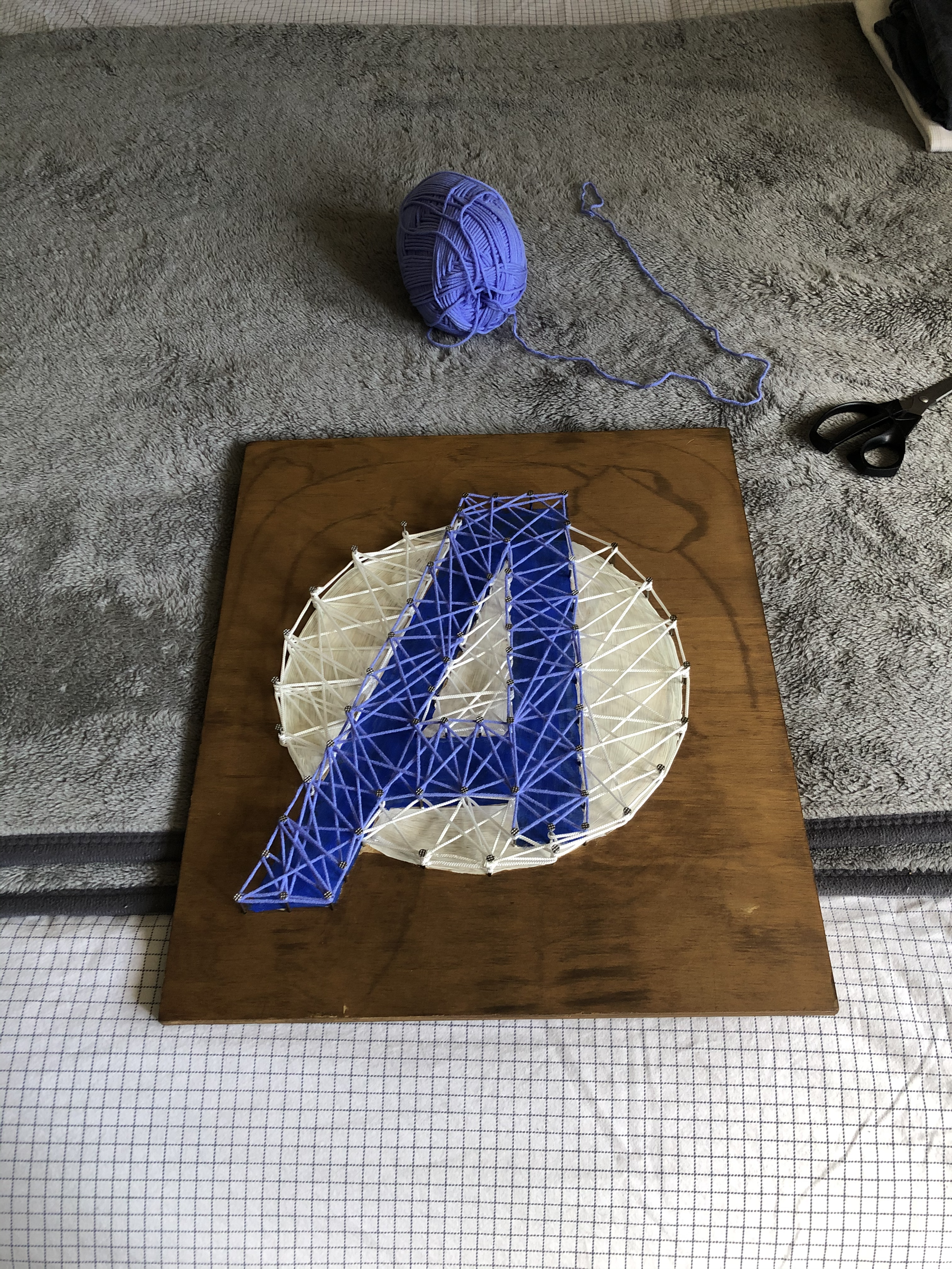 Marvel Yarn Wall Art : 8 Steps (with Pictures) - Instructables