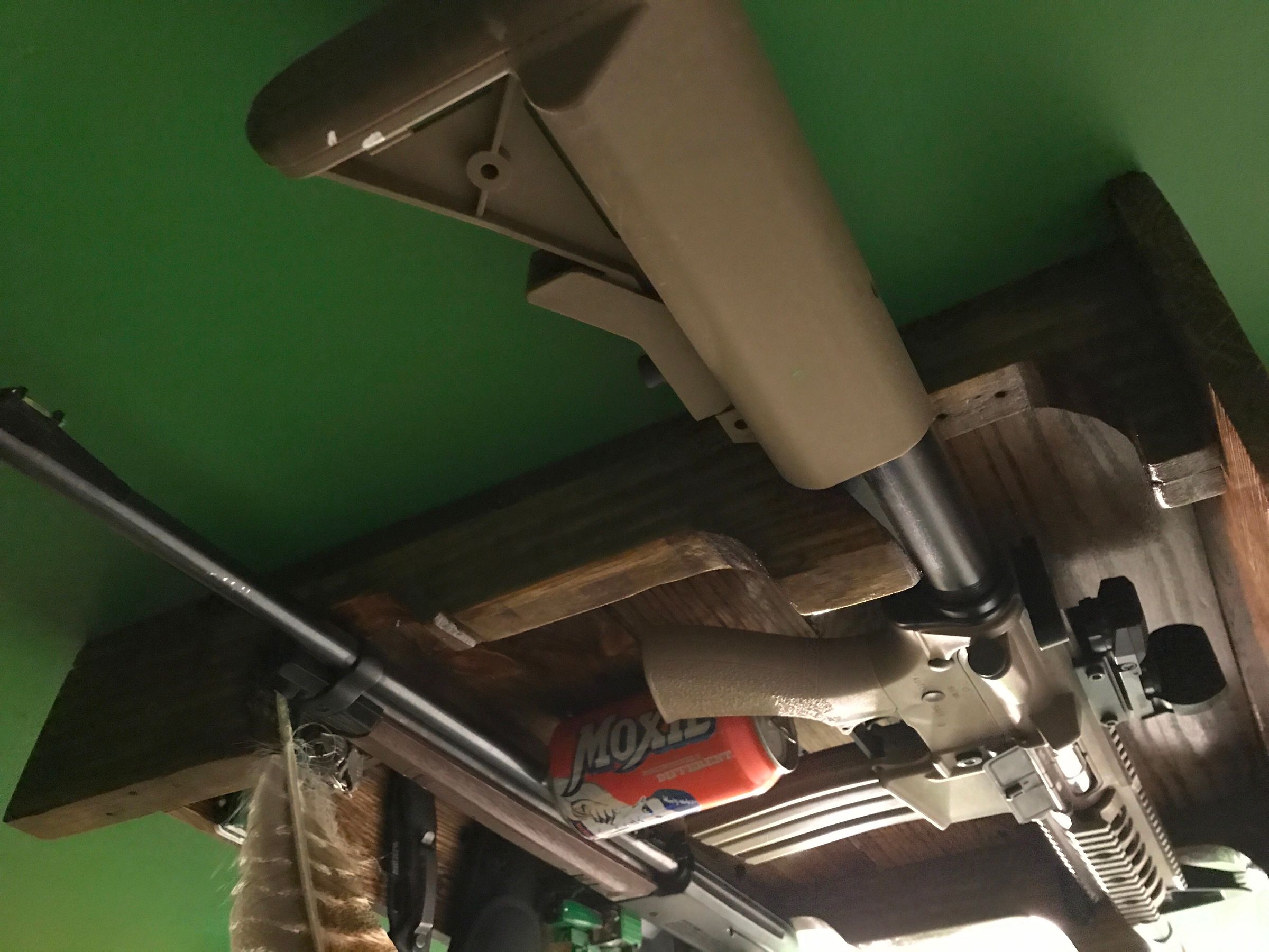 Pellet Gun Rack Made From Pallets. for All the Buds. : 7 Steps ...