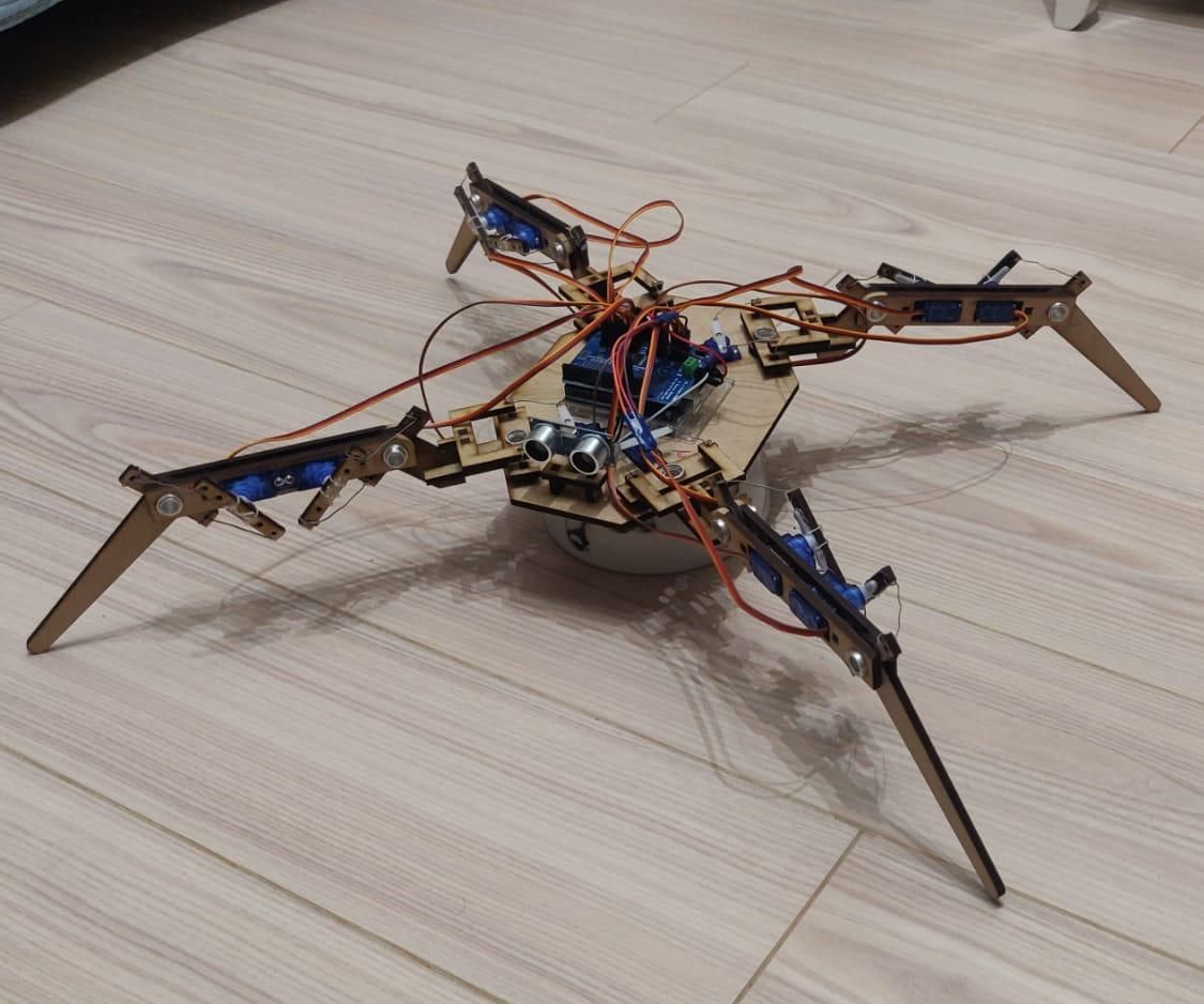 4 Legged Spider-Tron : 6 Steps - Instructables