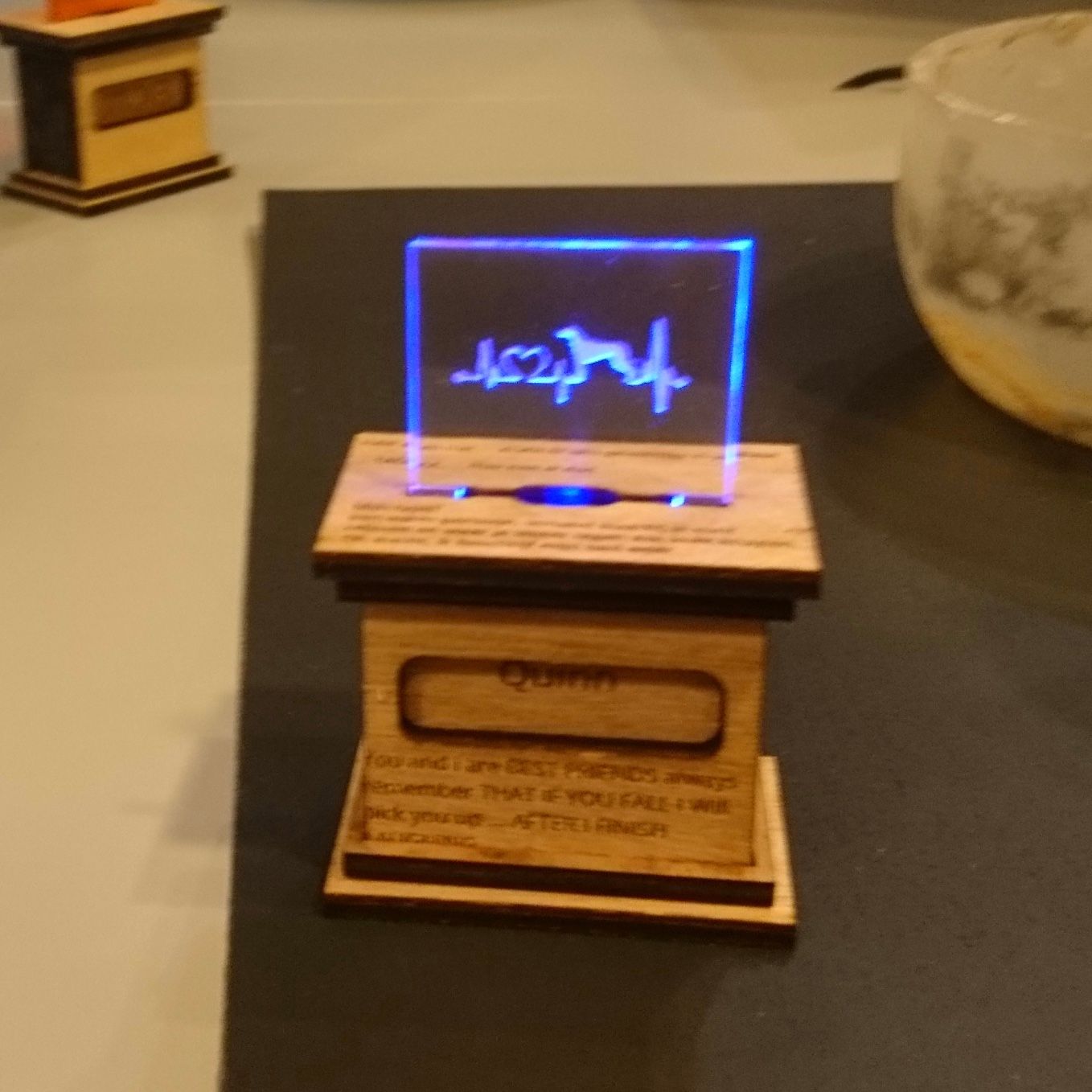 Laser Cut Acrylic LED Display : 7 Steps (with Pictures) - Instructables