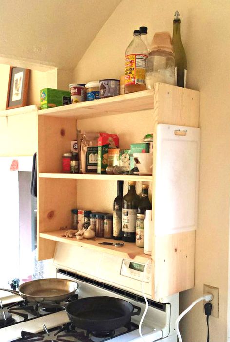 DIY! Above Stove Shelf : 4 Steps (with Pictures) - Instructables
