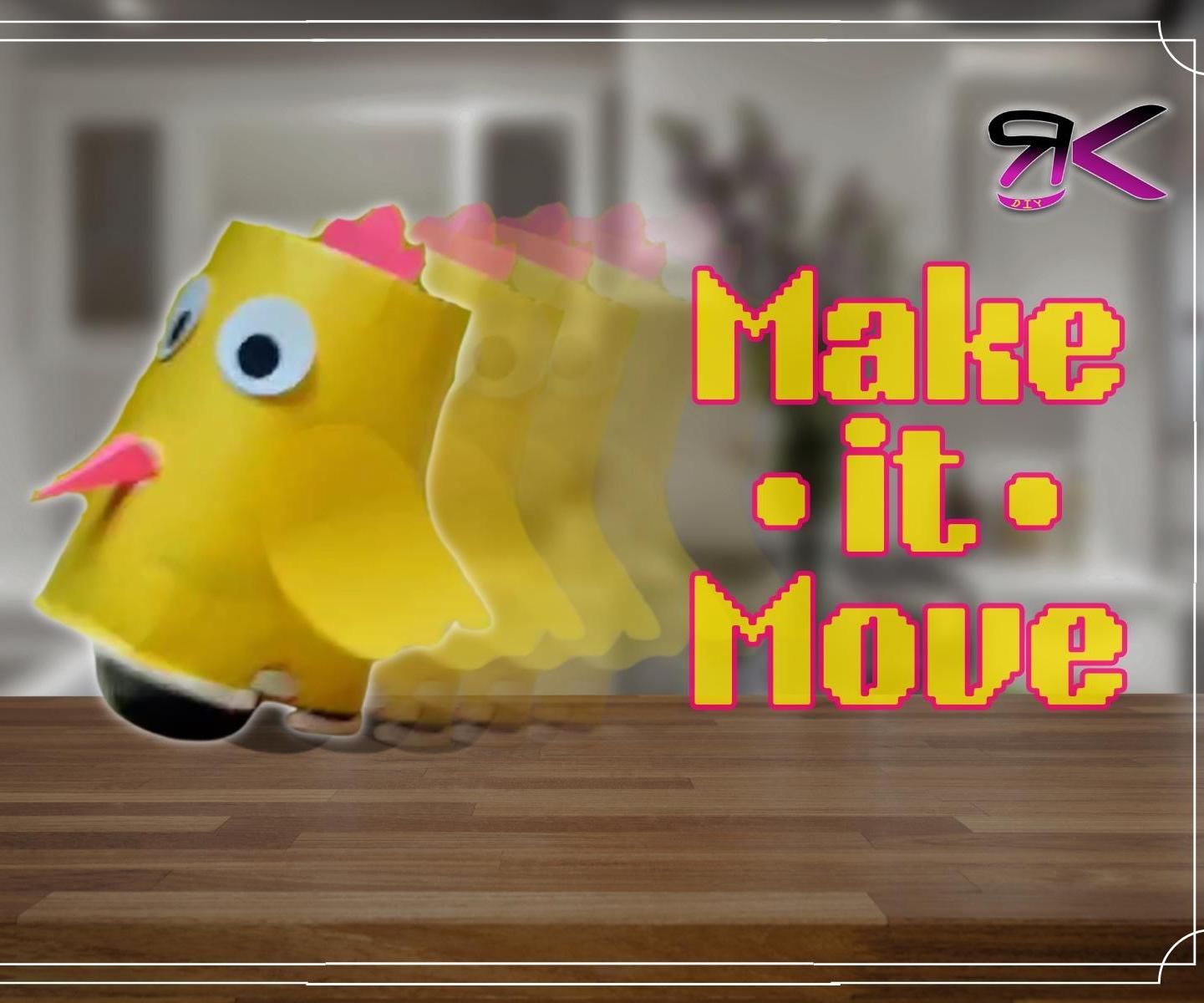 DIY Rubber Band Powered Moving Toy : 6 Steps (with Pictures ...