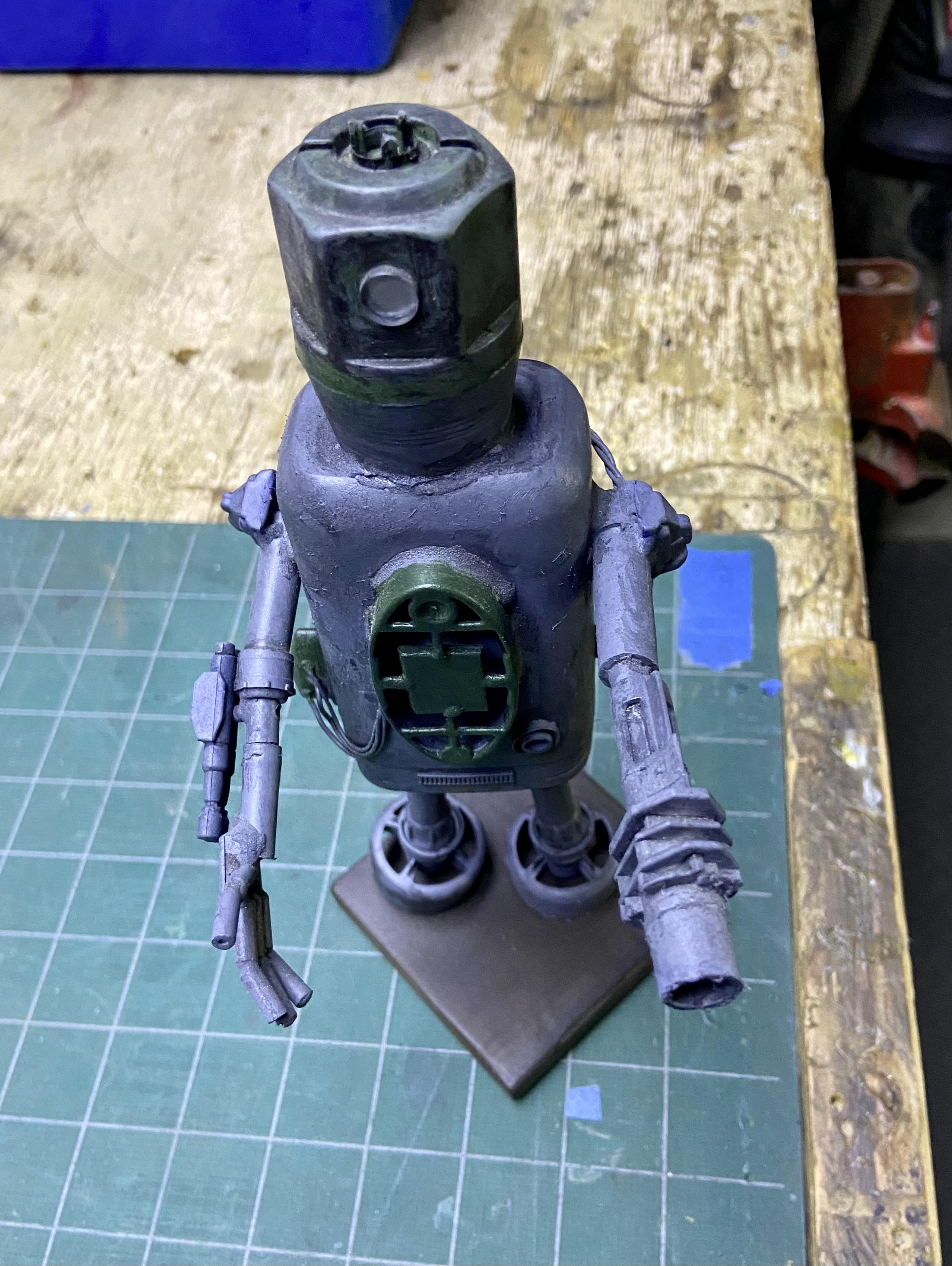 Junk Heap Robot - Scratch Building : 7 Steps (with Pictures ...