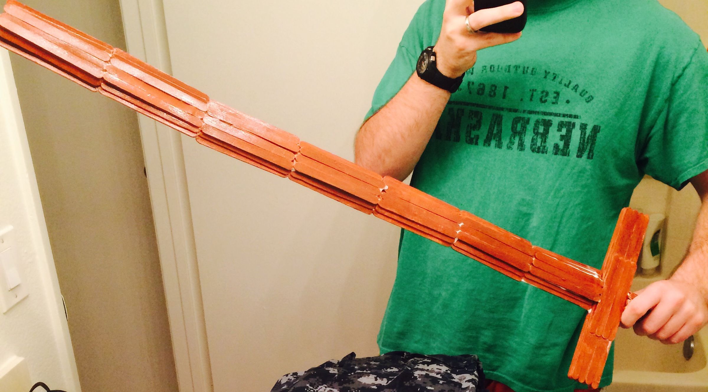 Wood Stick Sword (3 Hour Build) : 9 Steps - Instructables
