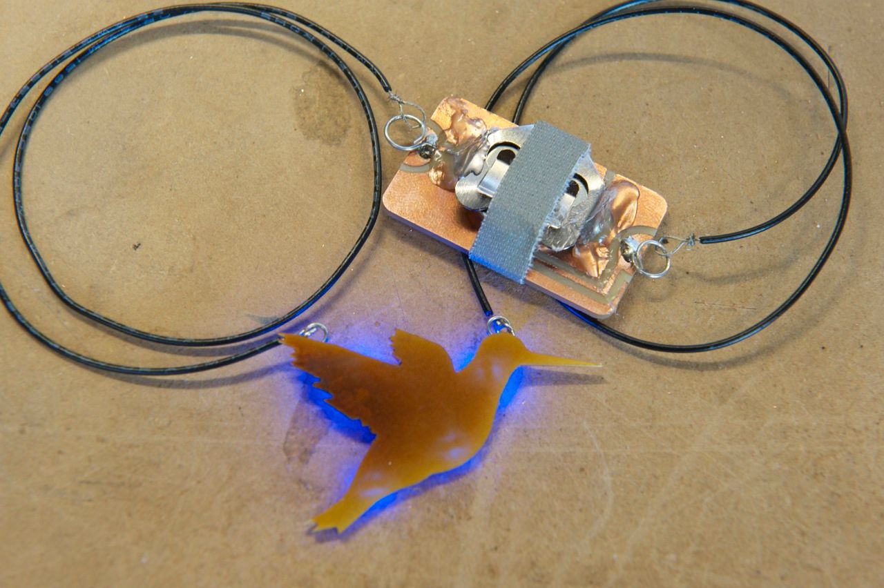 PCB Hummingbird Necklace : 7 Steps (with Pictures) - Instructables