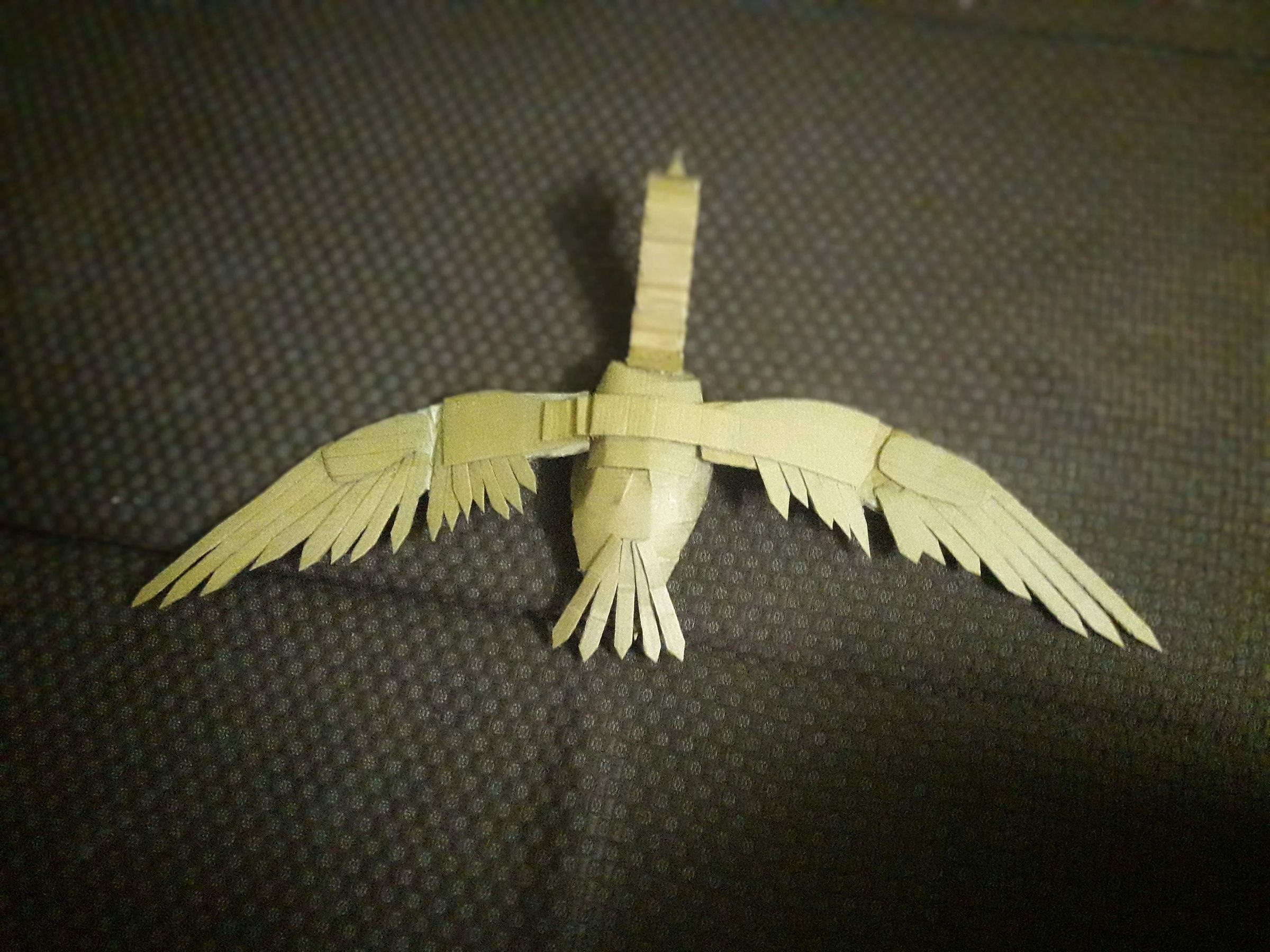 Mechanical Cardboard Bird : 9 Steps (with Pictures) - Instructables