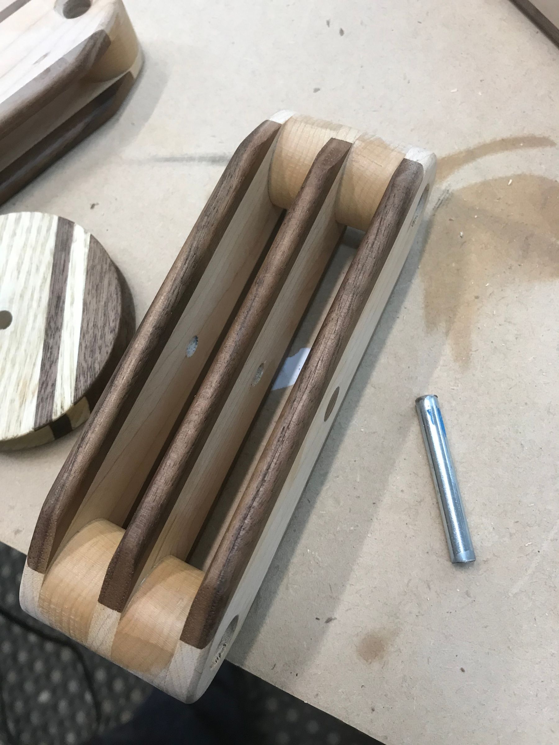 Functional & Decorative Wooden Block and Tackle : 10 Steps (with ...