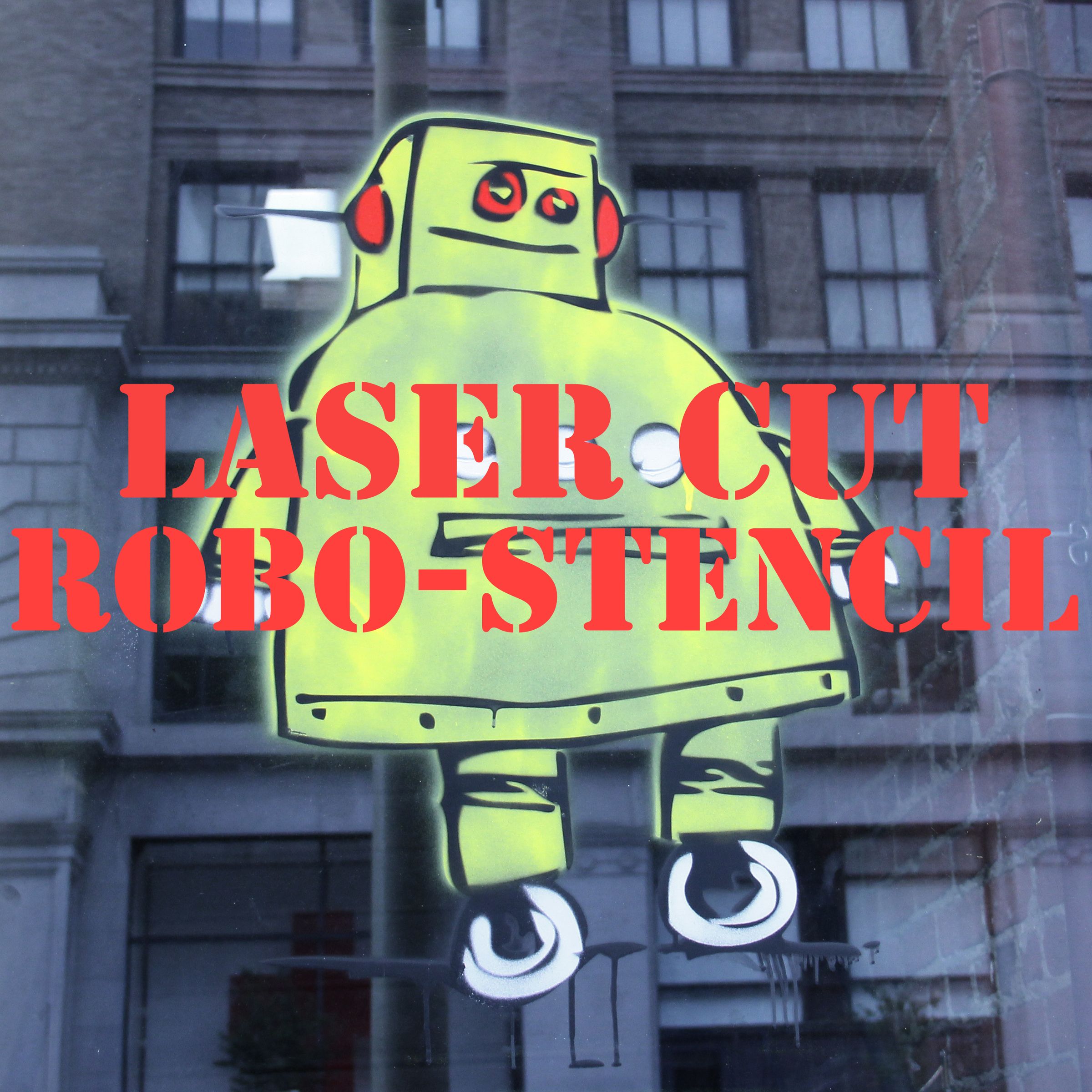 Laser Cut Robot Stencil : 7 Steps (with Pictures) - Instructables