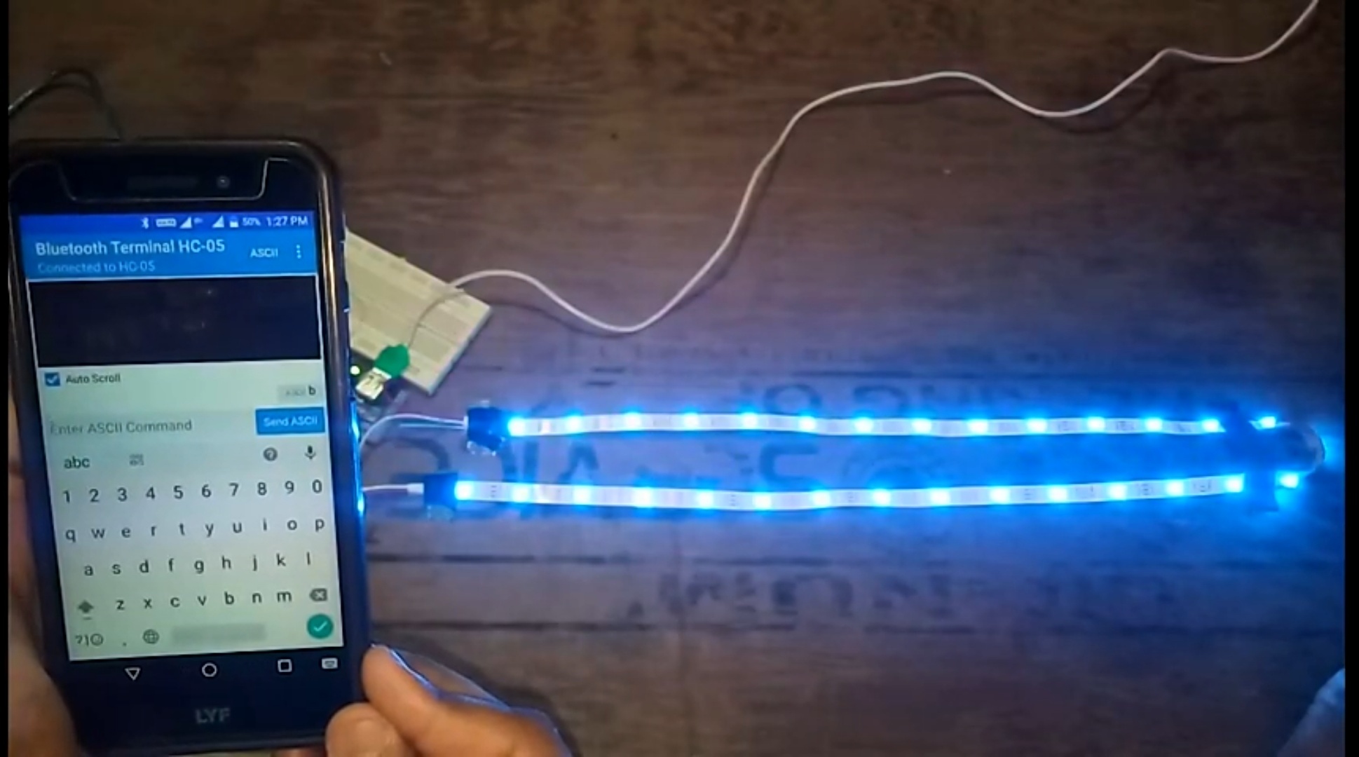 Control Ws2812 Neopixel LED STRIP Over Bluetooth Using Arduino Uno : 4 ...