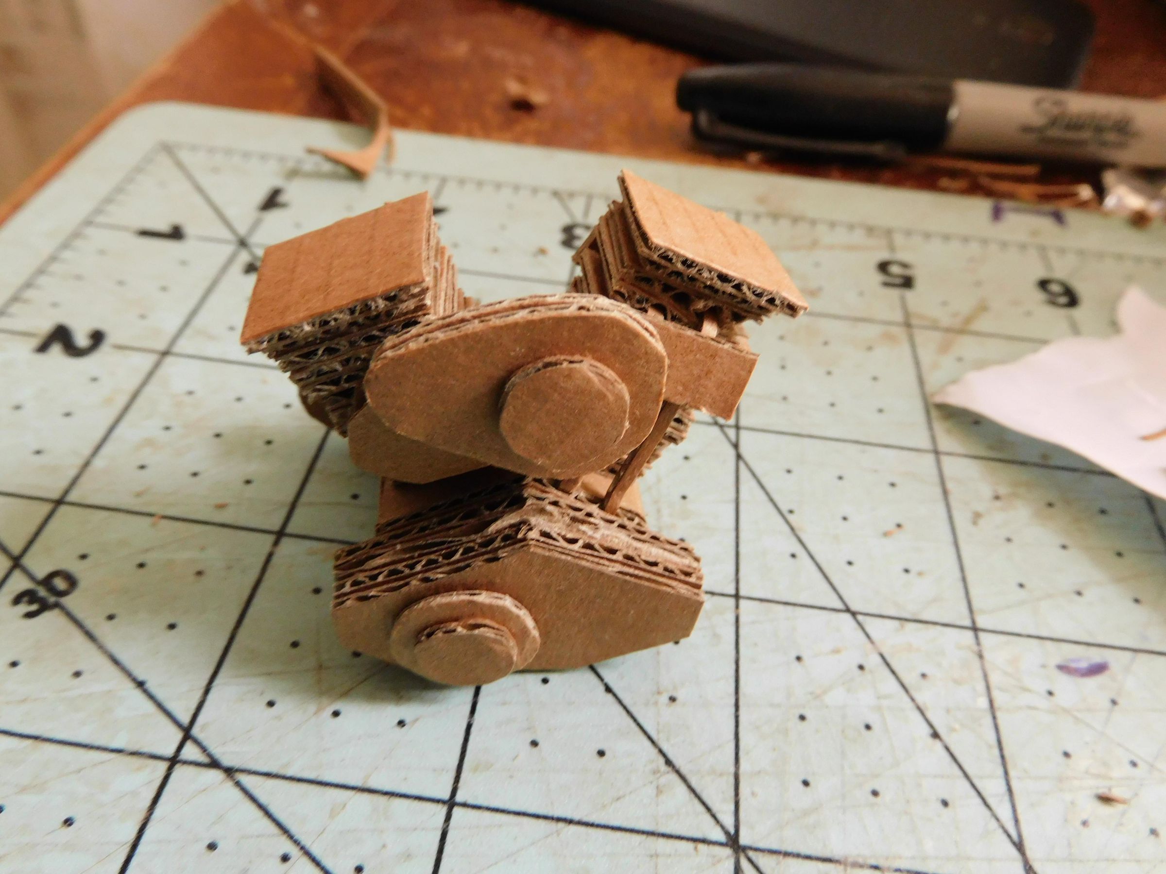 Cardboard Model Harley-Davidson Motorcycle : 12 Steps (with Pictures ...