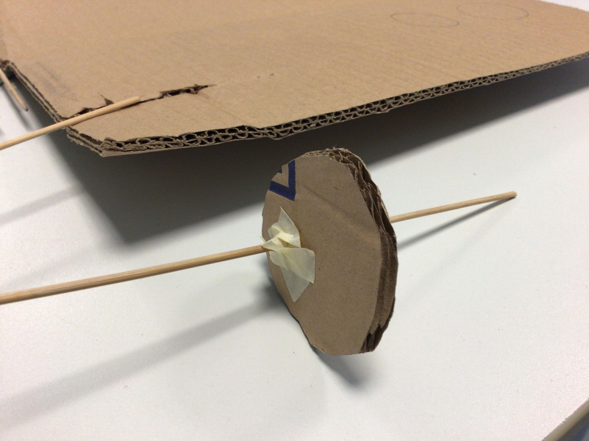 Cardboard Cam Simple Machine by Jonathan : 5 Steps - Instructables