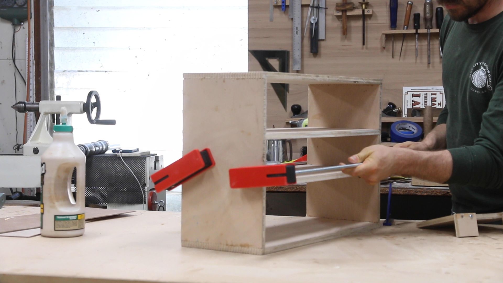 Hardware Organizer Cabinet Made With Box Joints : 10 Steps (with ...