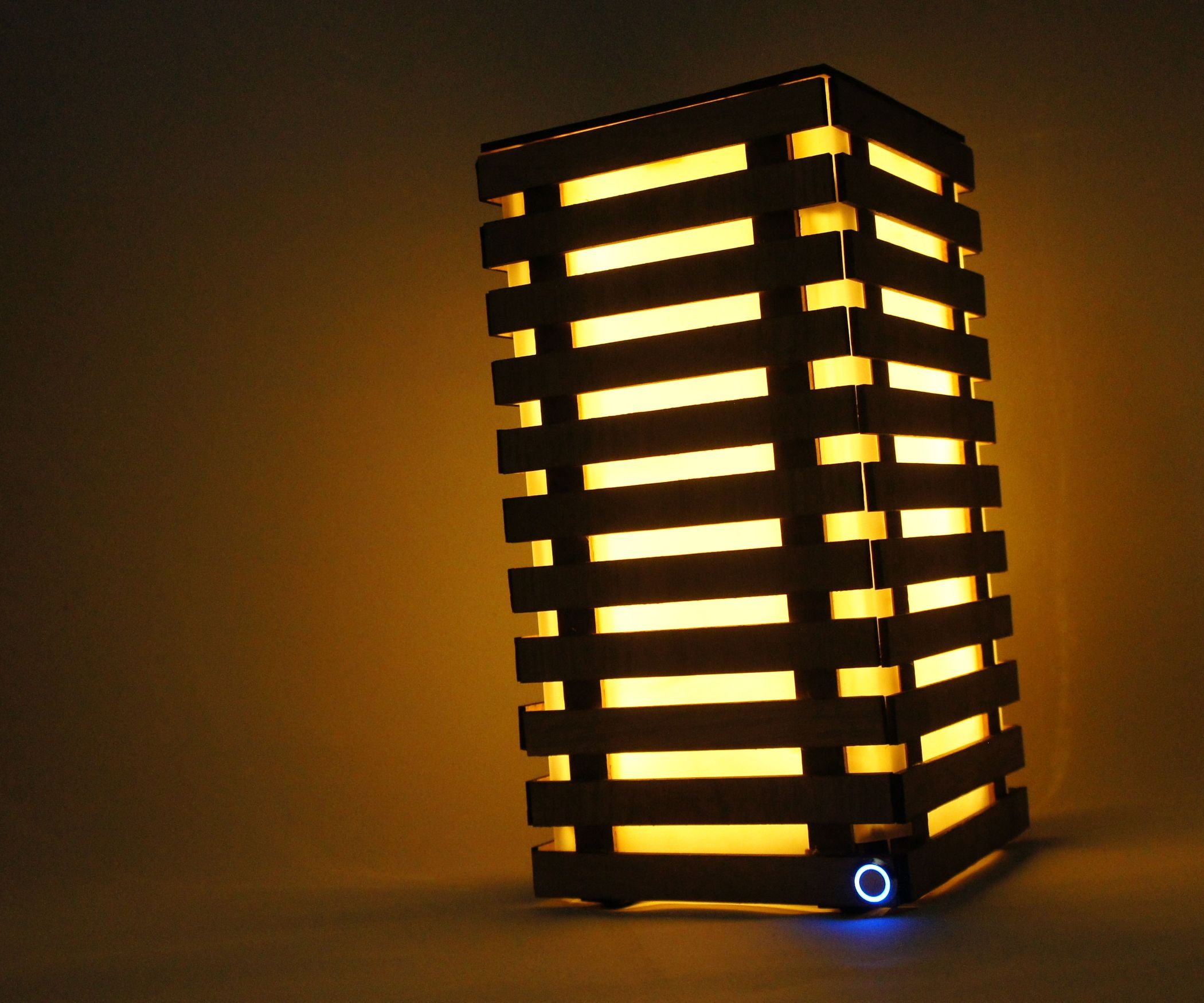 The Slat Lamp : 8 Steps (with Pictures) - Instructables