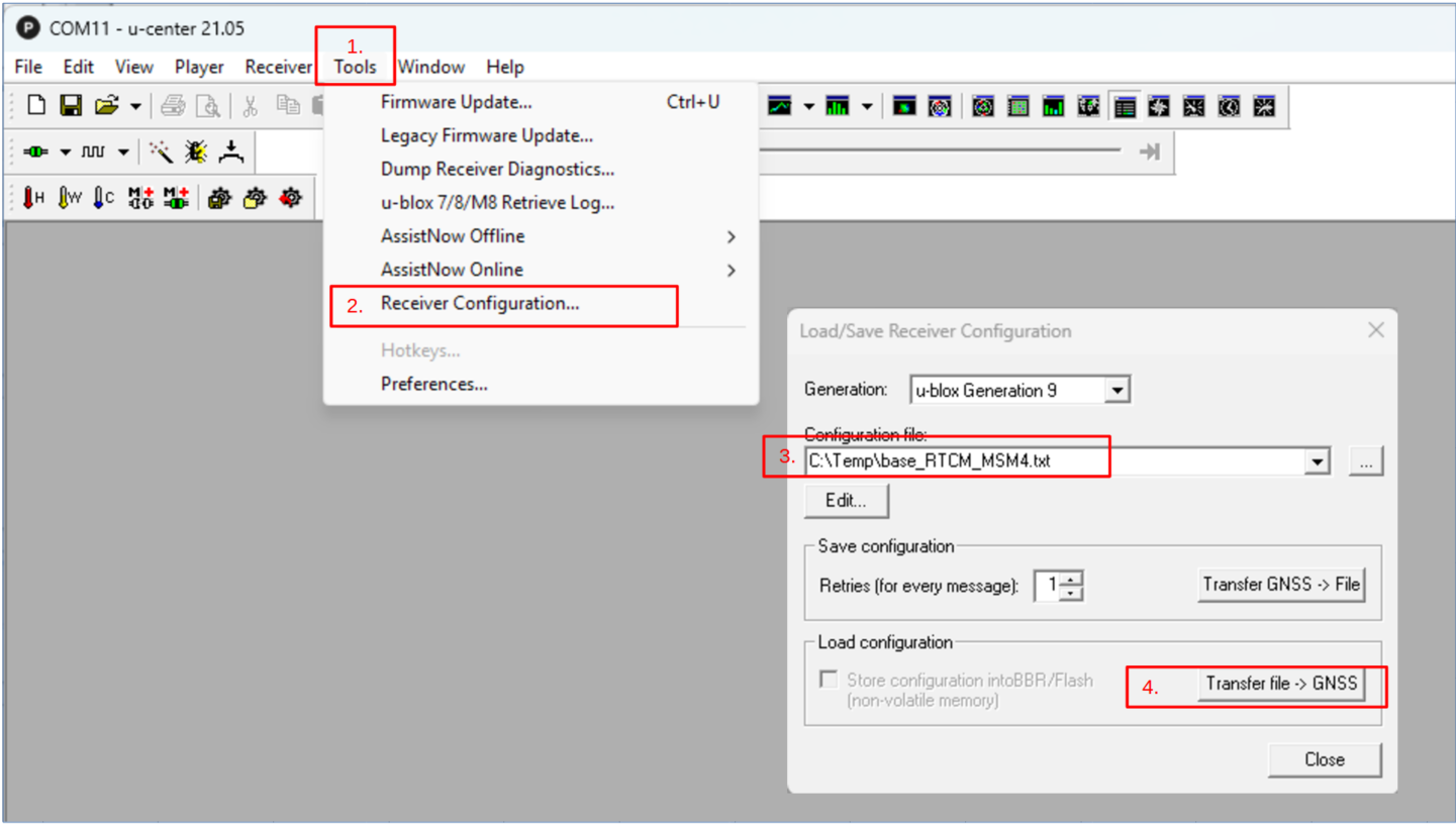 Wireless GNSS RTK Rover and Base Set : 8 Steps (with Pictures ...