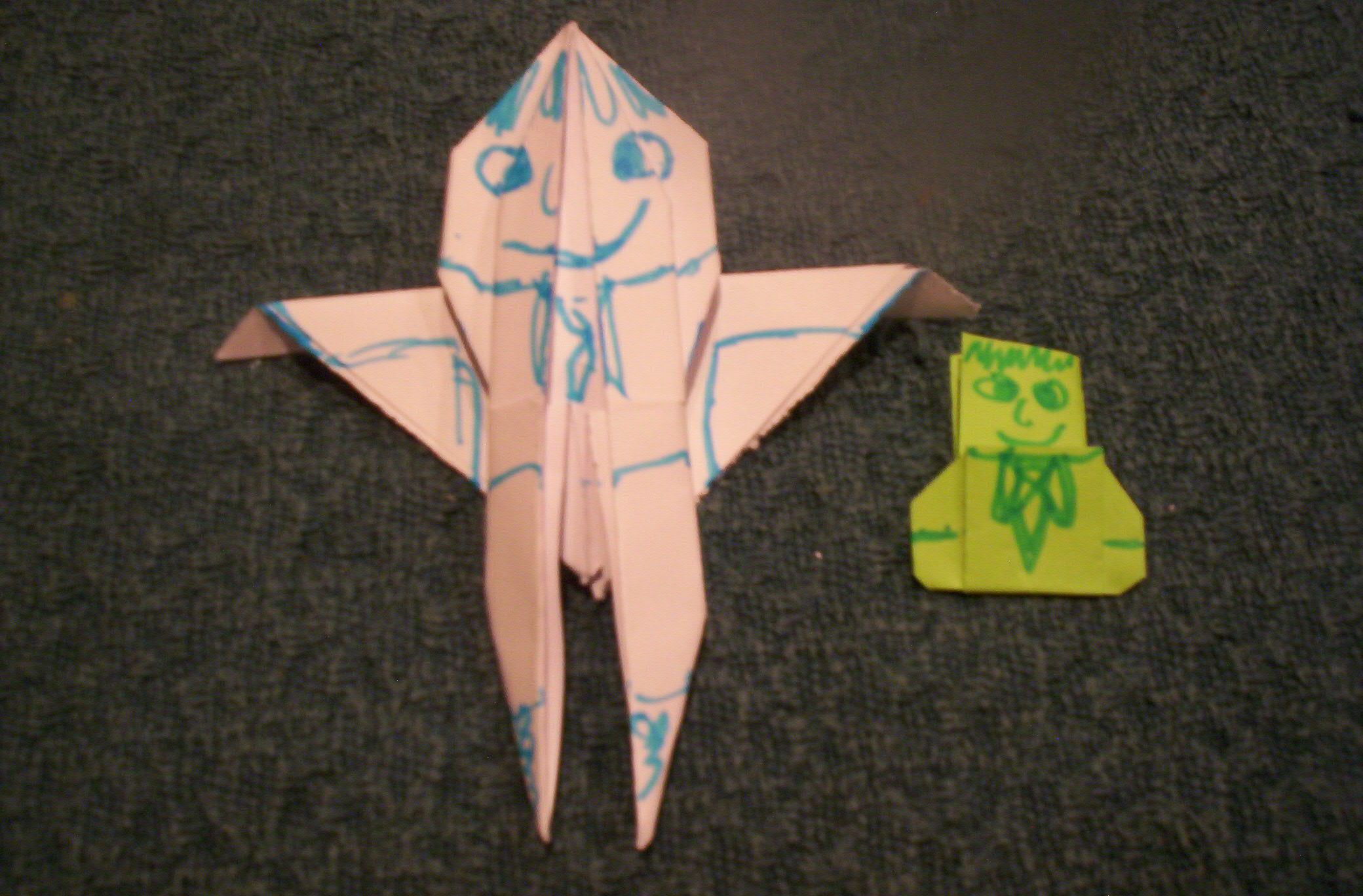 Origami Paper People : 3 Steps - Instructables
