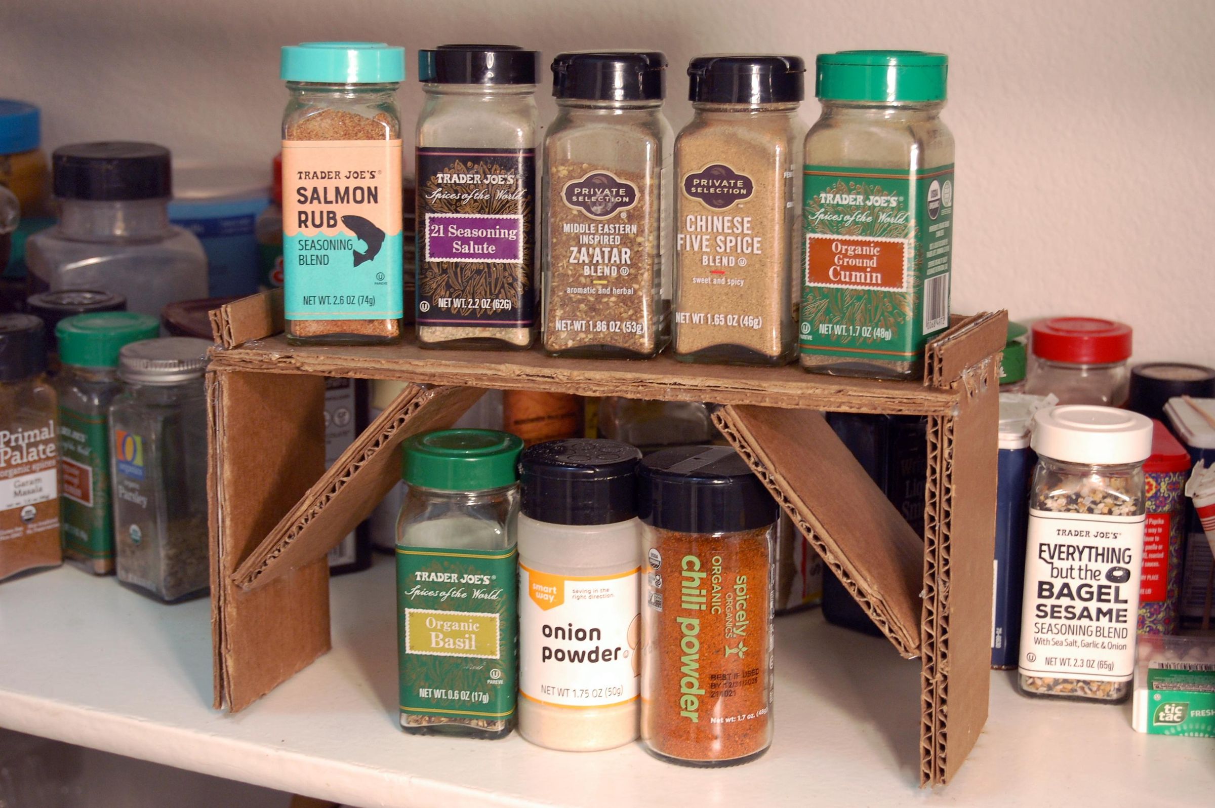 Cardboard Spice Rack - Simple, Sturdy, Affordable : 14 Steps (with ...