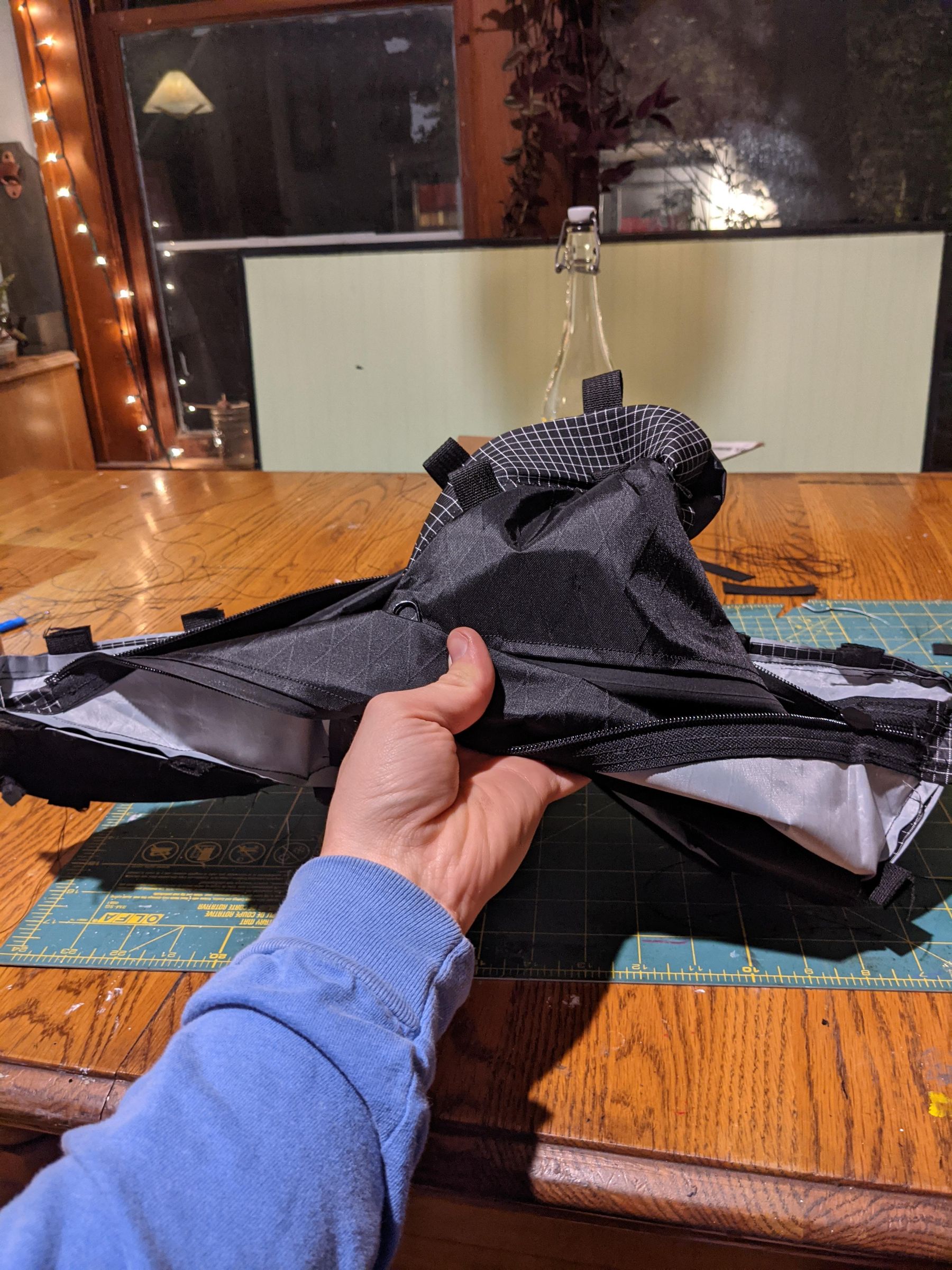 Bicycle Frame Bag for Bike Packing Hooligans : 5 Steps (with Pictures ...