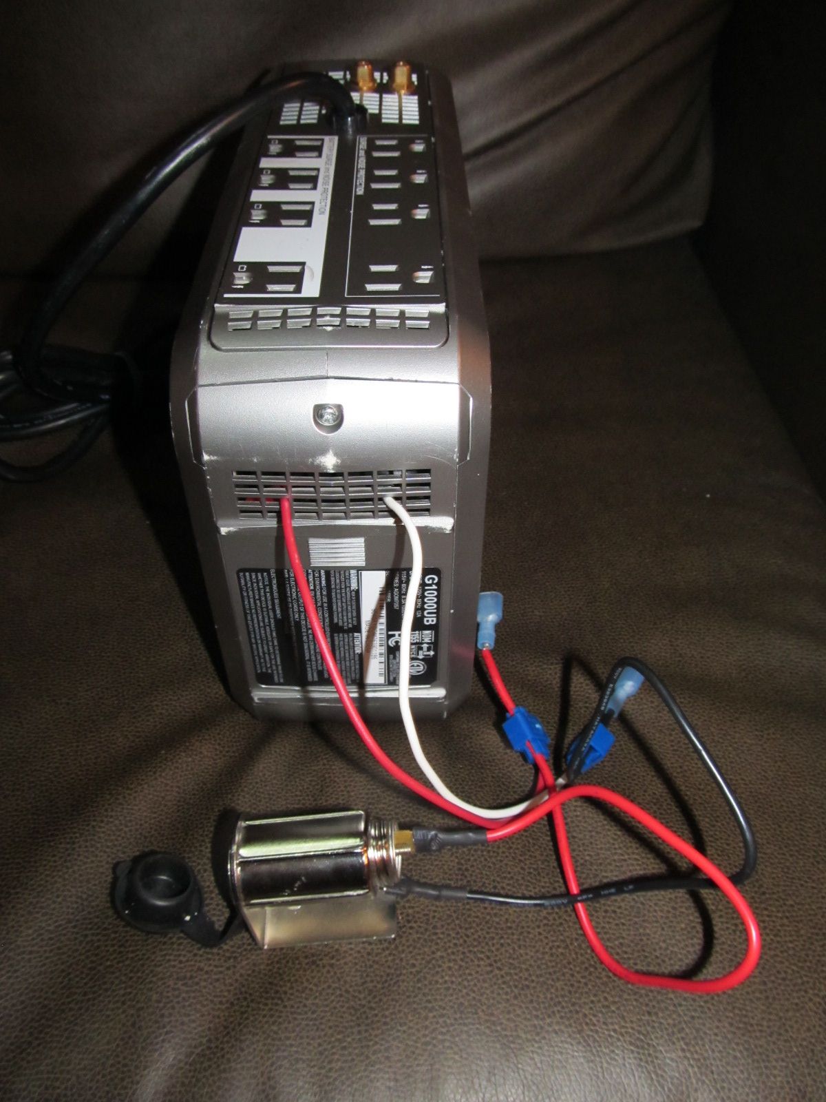 Turning a 110 Volt AC Back Up Power Supply Into a Solar Charged Power ...