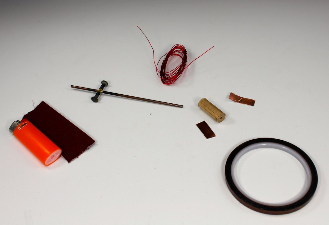 HomeMade DC Electric Motor and D Cell Battery Holder : 5 Steps ...