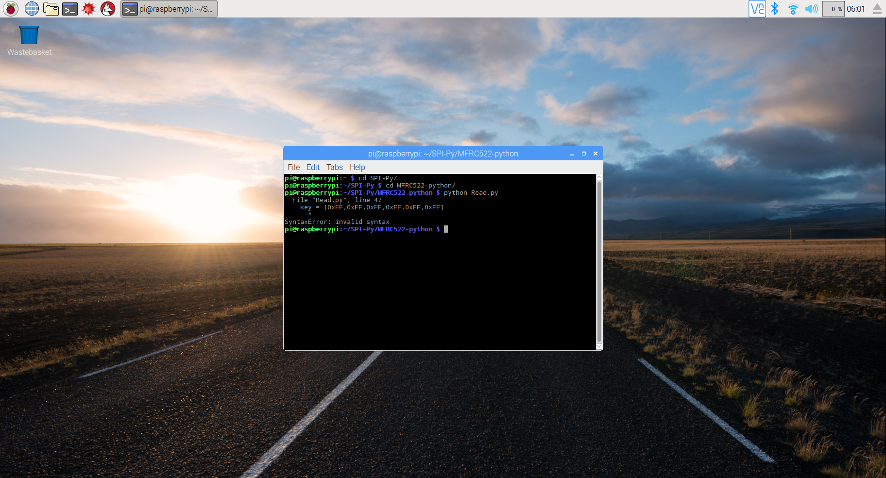 Raspberry Pi 3 Model B & MIFARE RC522 RFID Tag Reading : 4 Steps ...