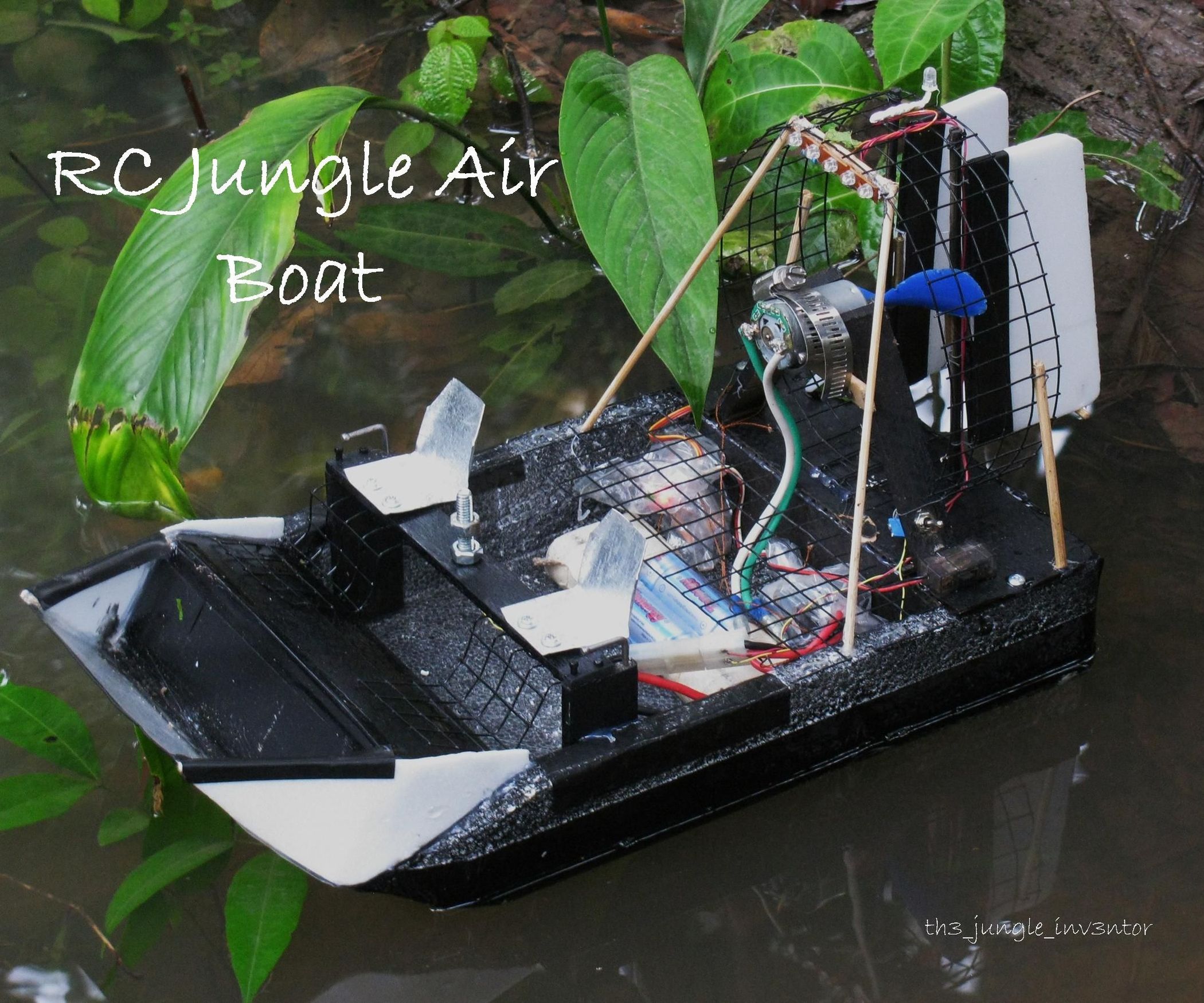 How to Make a RC Air Boat for Videoing and Fun : 11 Steps (with ...