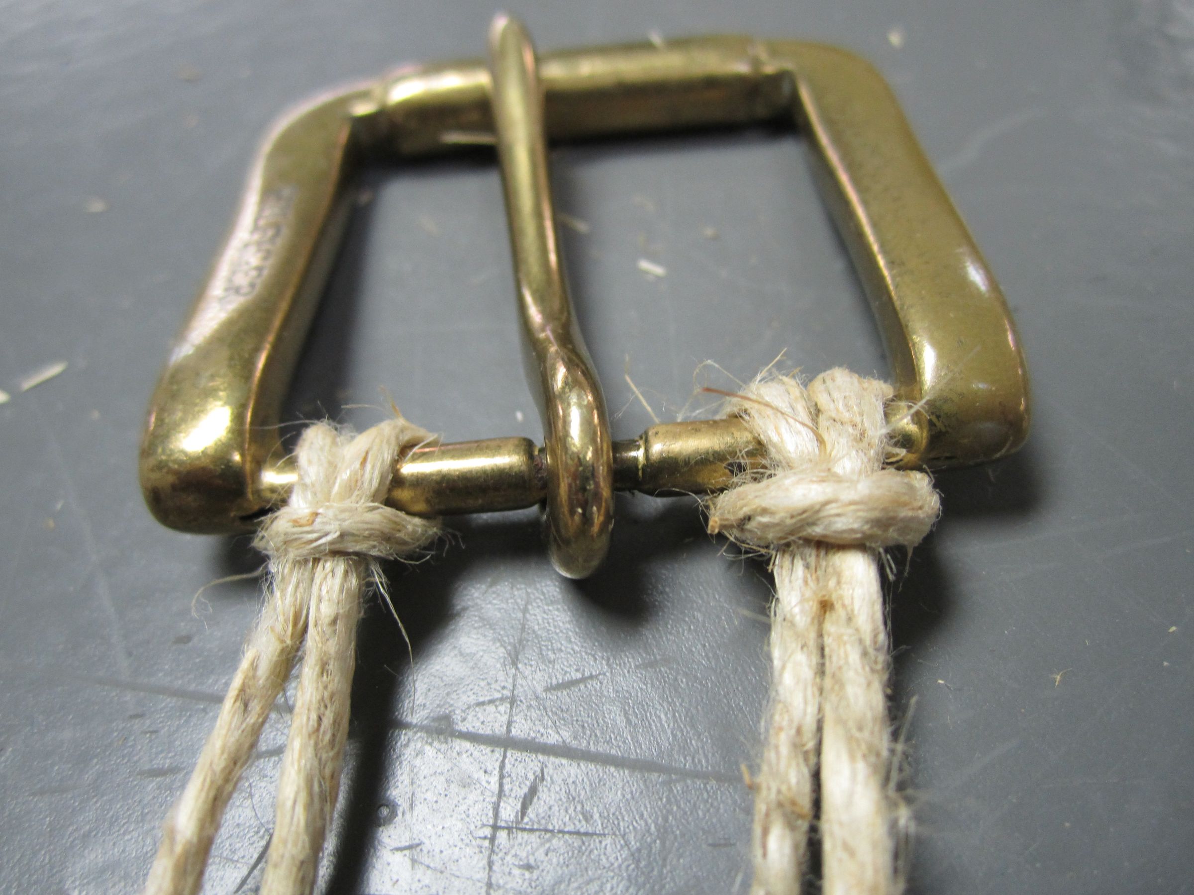 Make a Square Knot Hemp Belt : 4 Steps (with Pictures) - Instructables