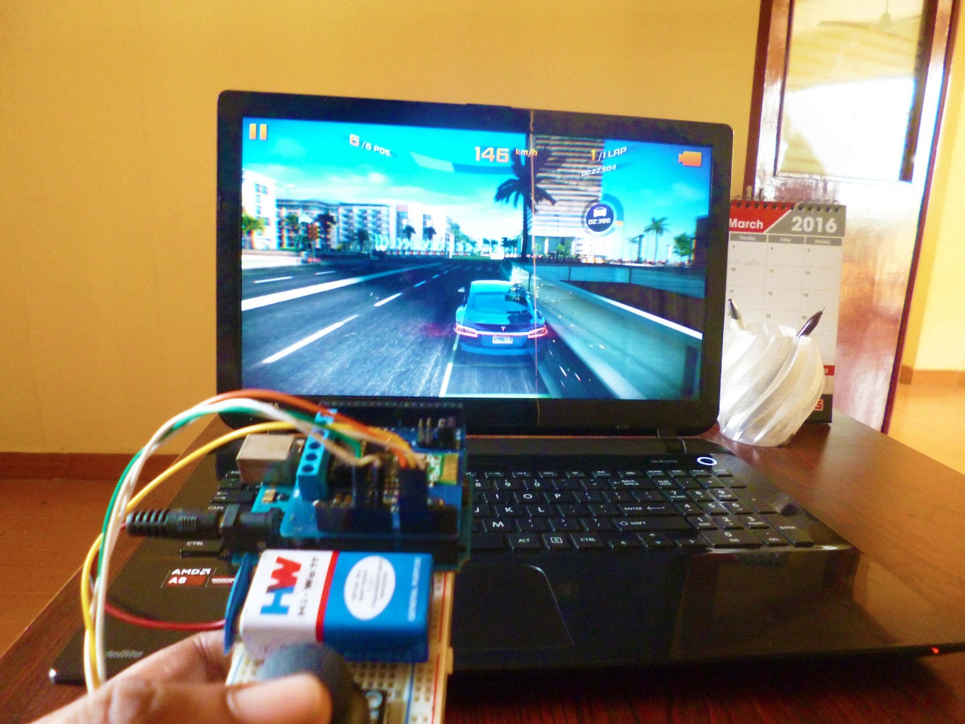 Bluetooth Game Controller Joystick With Arduino And Jetpack 3 Steps Instructables