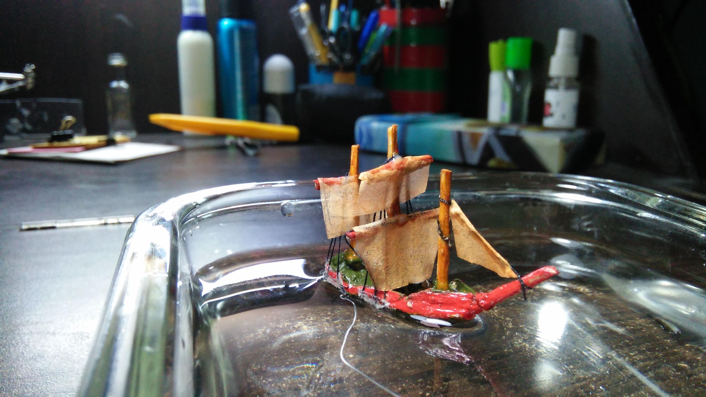 DIY [1:250] Model Sail Ship(Very Easy) : 6 Steps (with Pictures ...