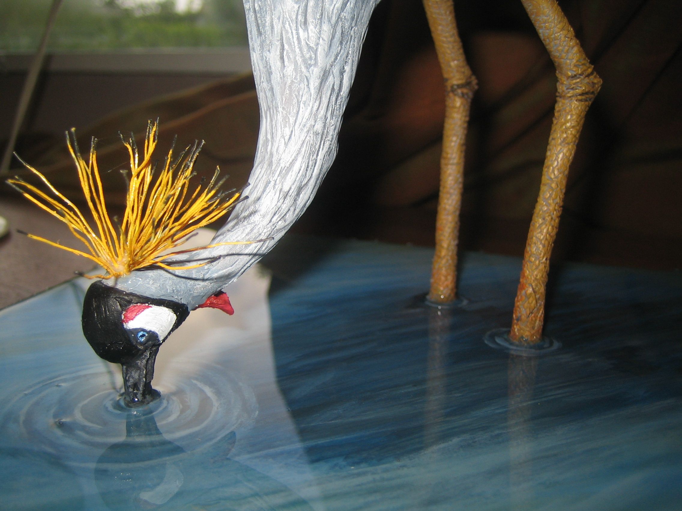 Puppet - Ugandan Crested Crane : 6 Steps (with Pictures) - Instructables